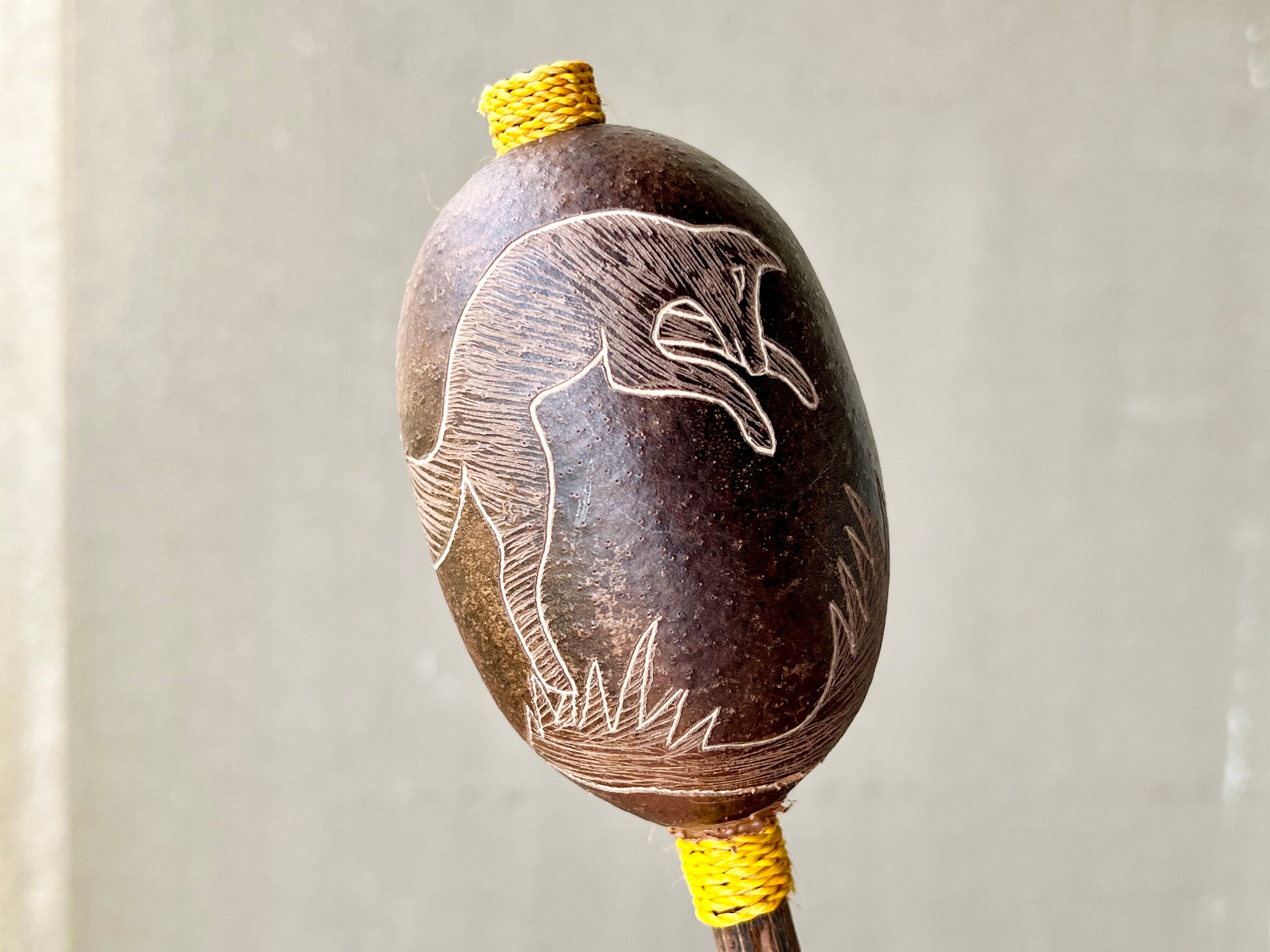 Shaman Rattle, Your Choice of Fox, Bird, Hummingbird or Owl ...