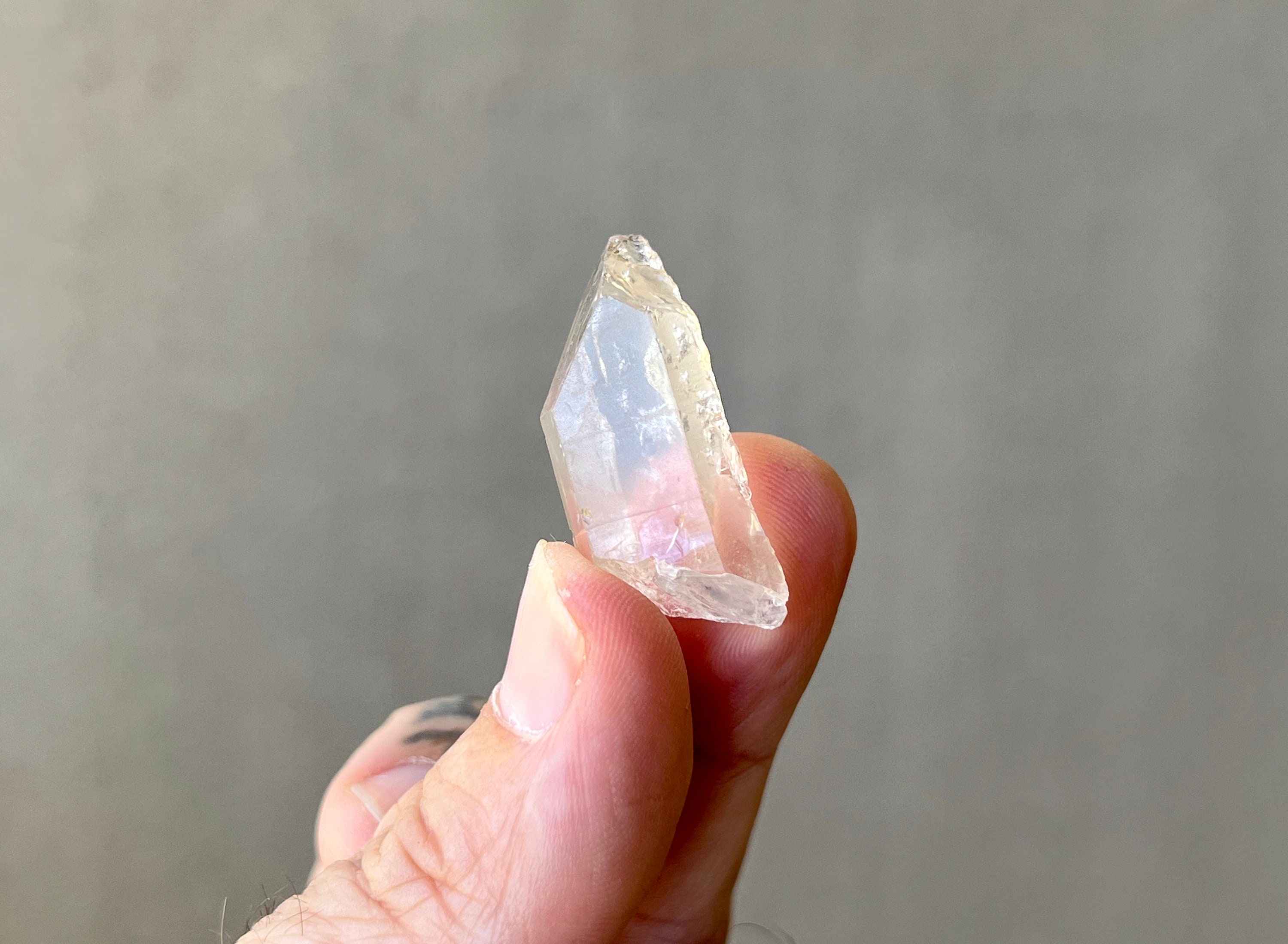 Lightning Strike Citrine Lemurian Quartz Crystal, Rare Find, Increase ...