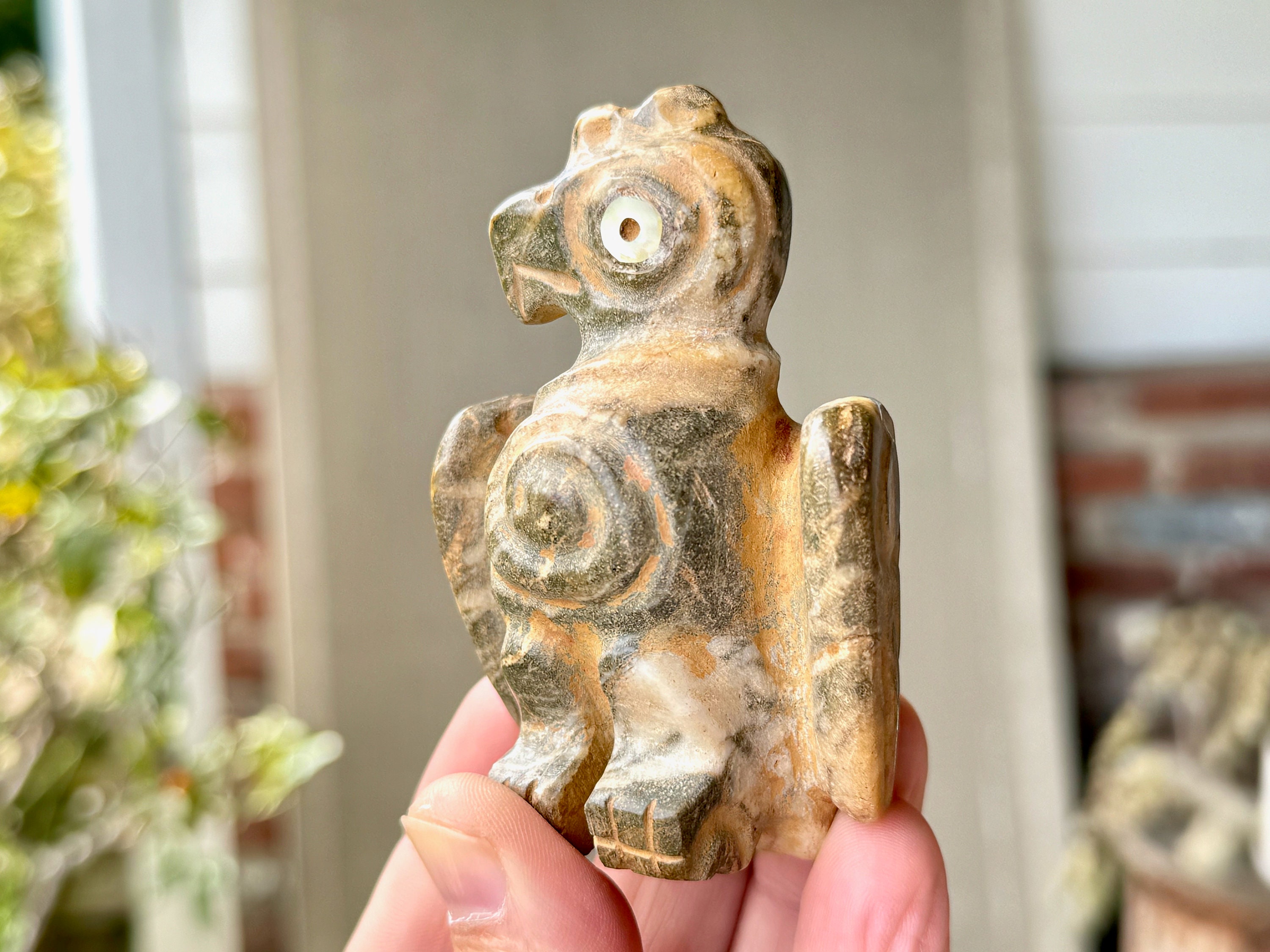 Incan Condor Statue by Peruvian Artist Ruben Layme, Andean Condor Totem ...