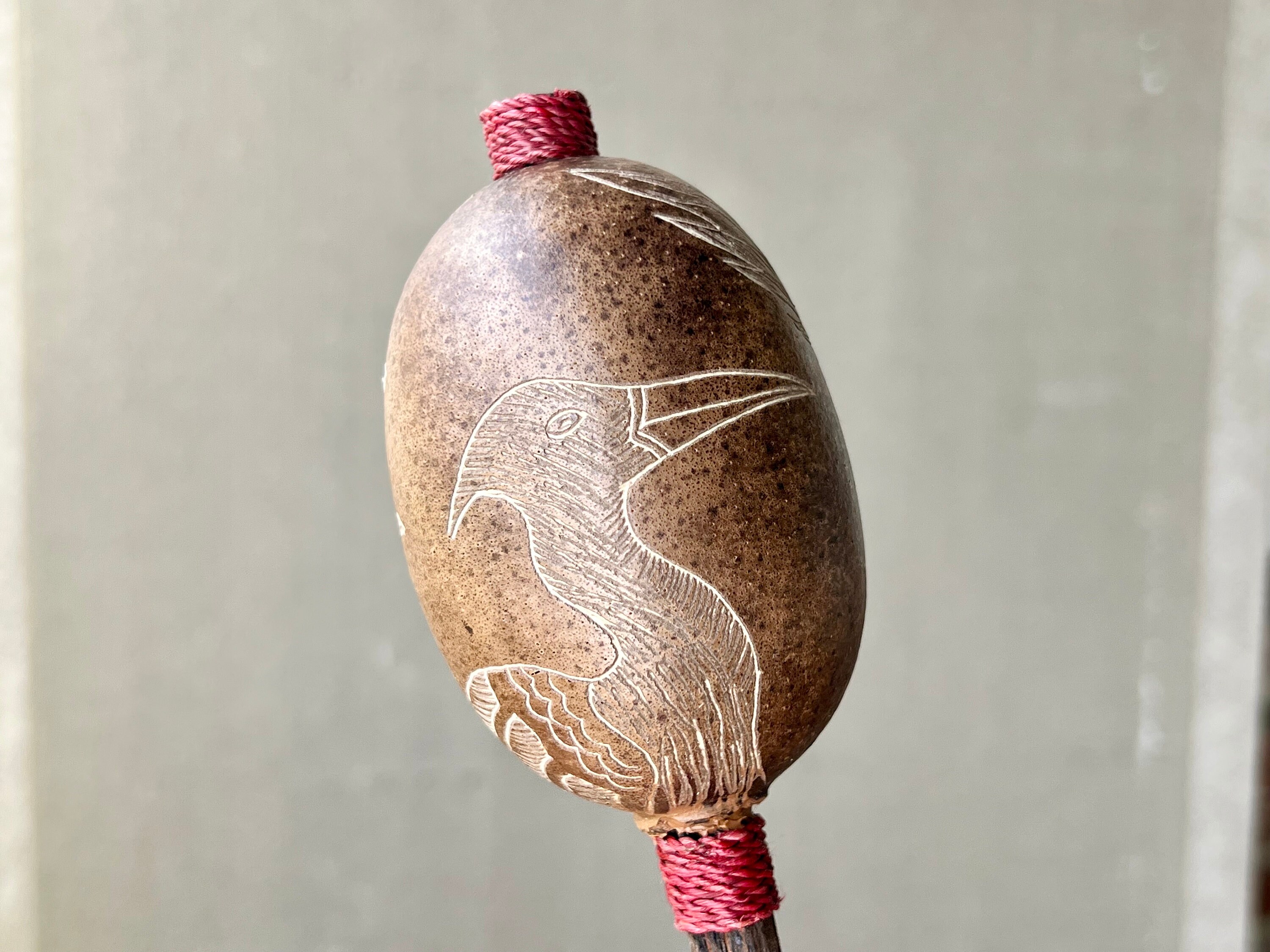 Shaman Rattle, Traditional Shipibo Rattle for Shamanic Plant Medicine ...