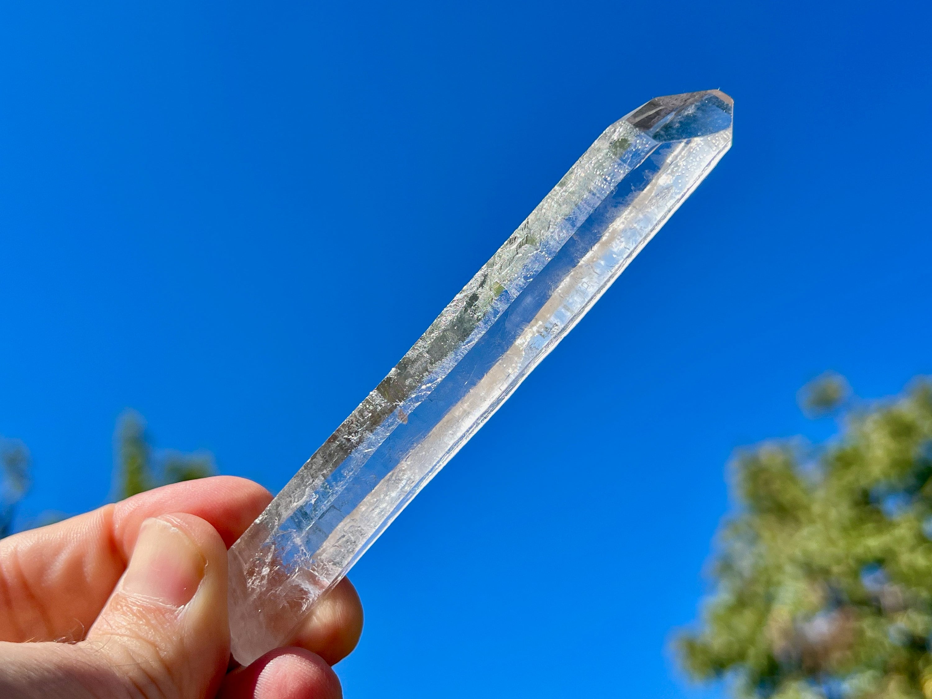 Diamantina Laser Quartz with Water Clear Clarity, New Find, Energetic ...