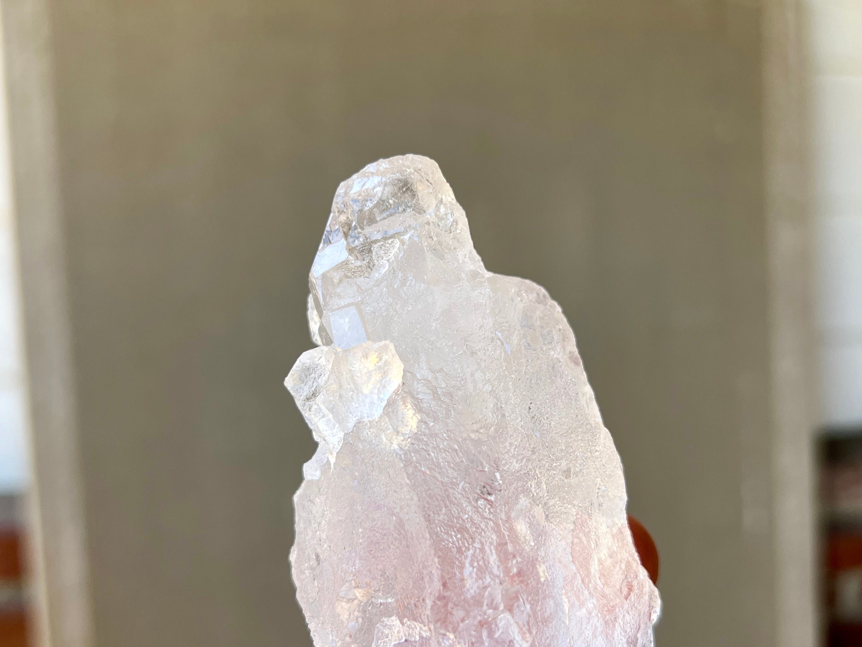 Ice Quartz Crystal, Hydrothermally Etched Dissolution Quartz ...