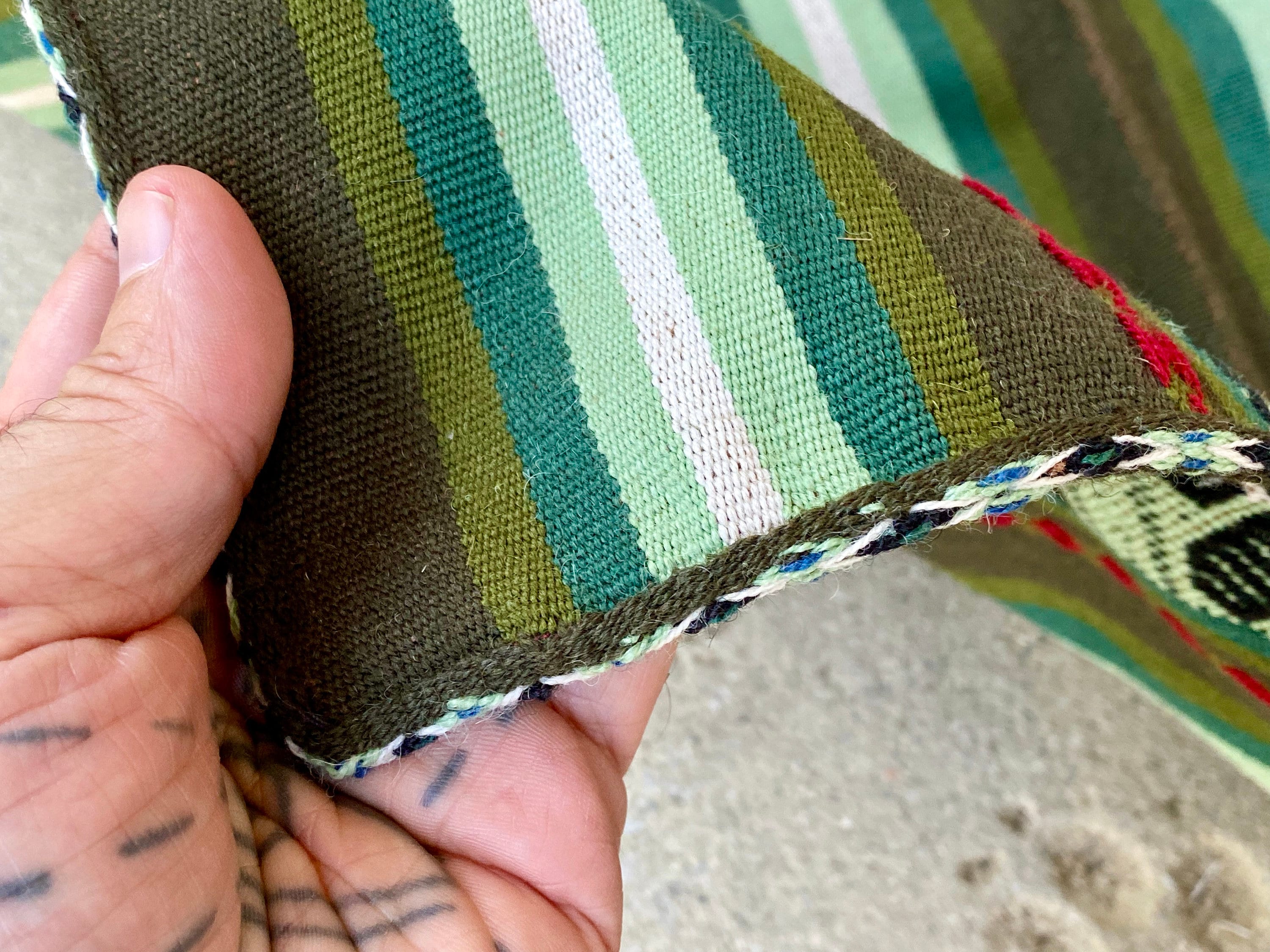 23 x 23 Peruvian Manta Cloth from Chawaytiri, Handwoven Andean Mestana ...