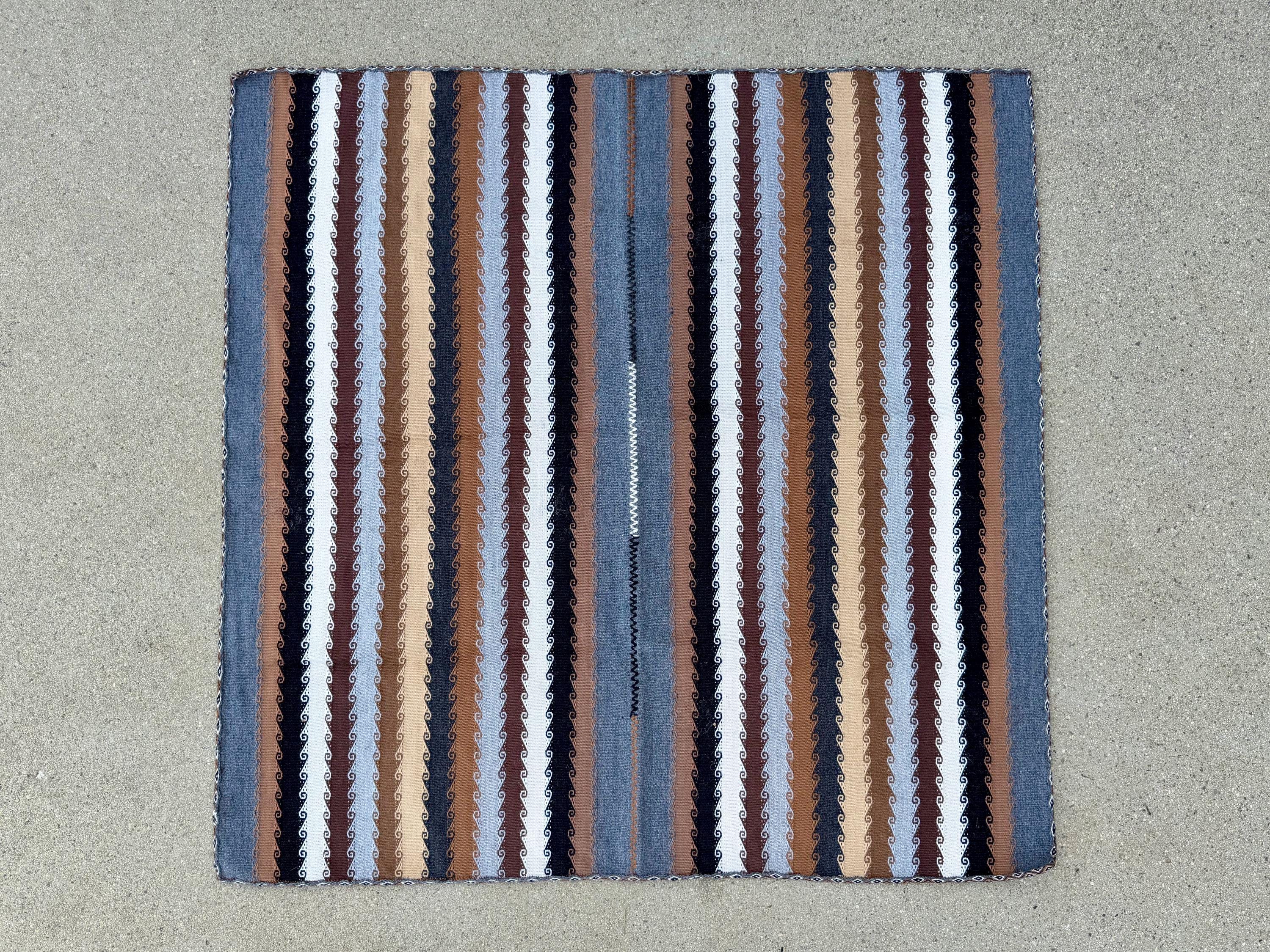 Andean Manta Cloth from Chinchero, Peru, 31 x 31 (79 cm x 79 cm), Large ...