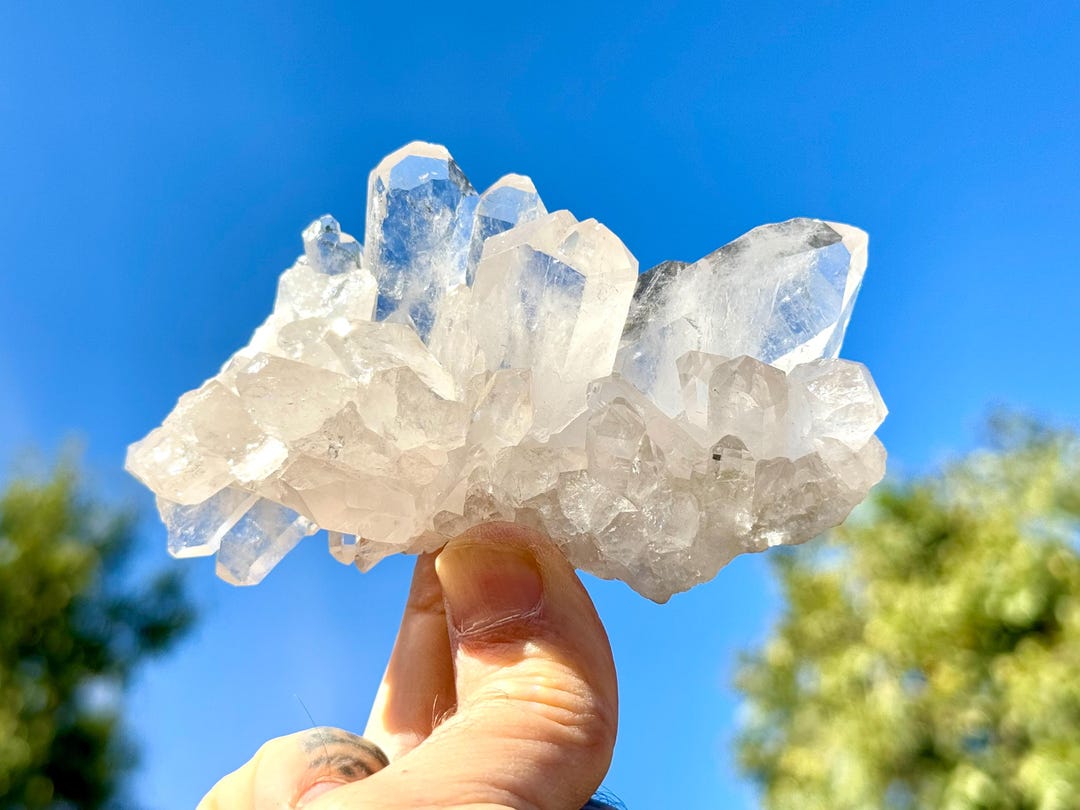 Tabular Starbrary Quartz Cluster From Tomas Gonzaga Mine, 237g ...