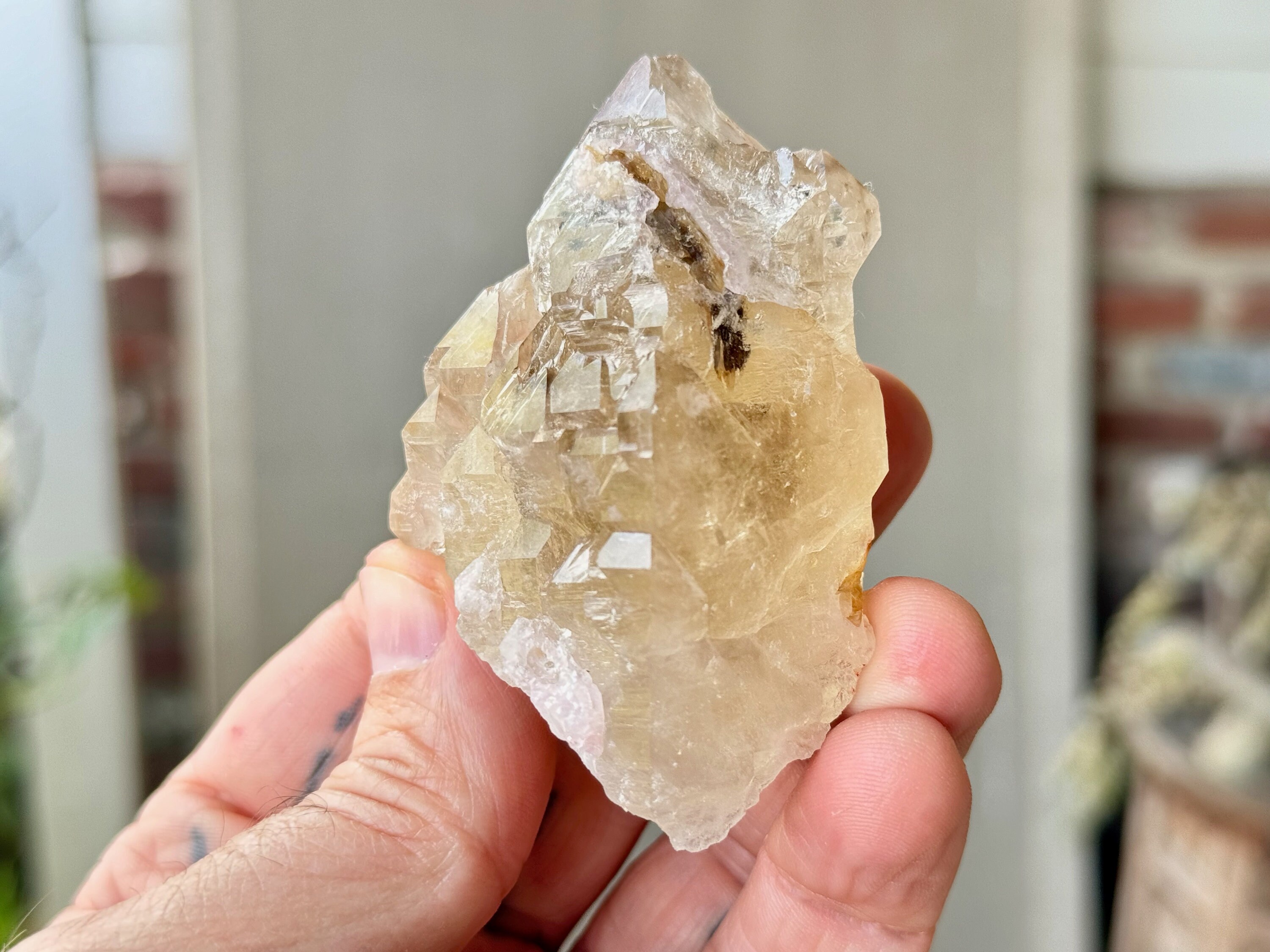 Elestial Citrine with Rare Rose Quartz Inclusion, Hand Selected from ...
