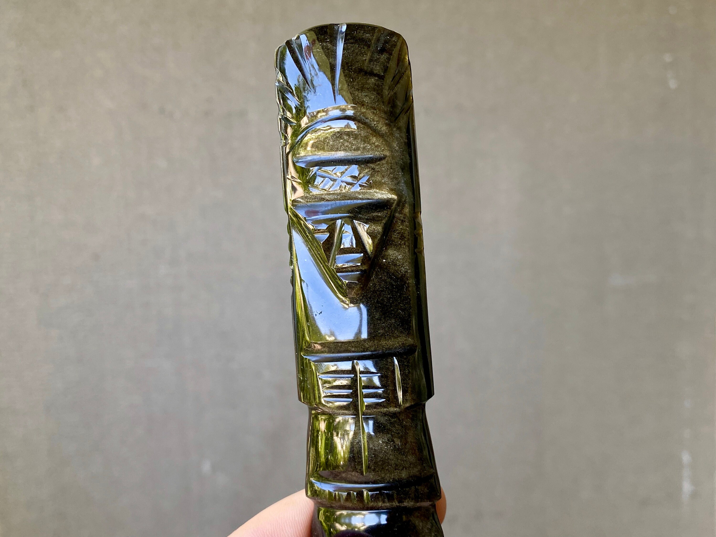 Ceremonial Dagger, Silver Sheen Obsidian Dagger, Mayan Athame ...