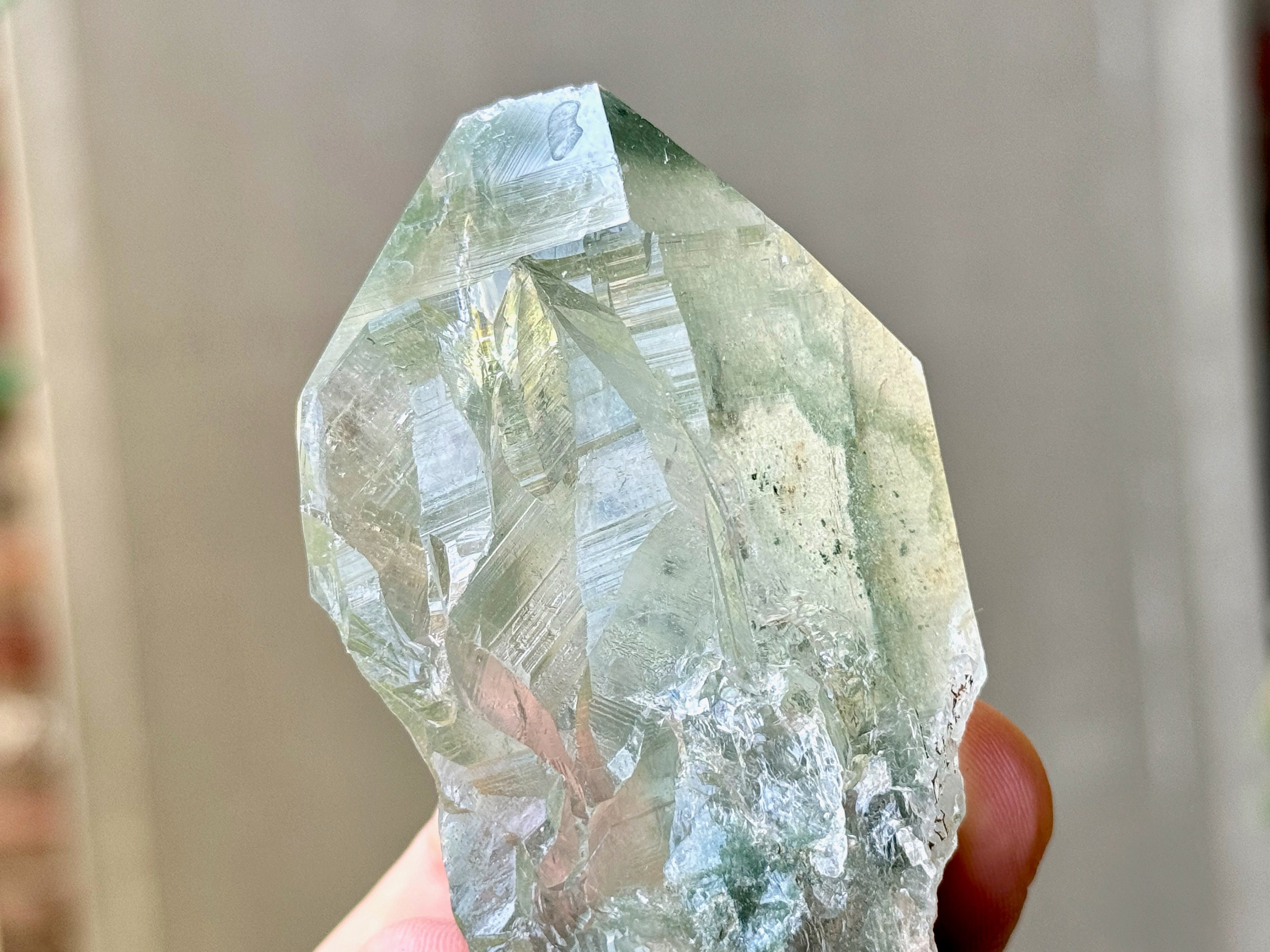 Himalayan Cathedral Quartz with Green Chlorite, New Find, Highest Grade ...