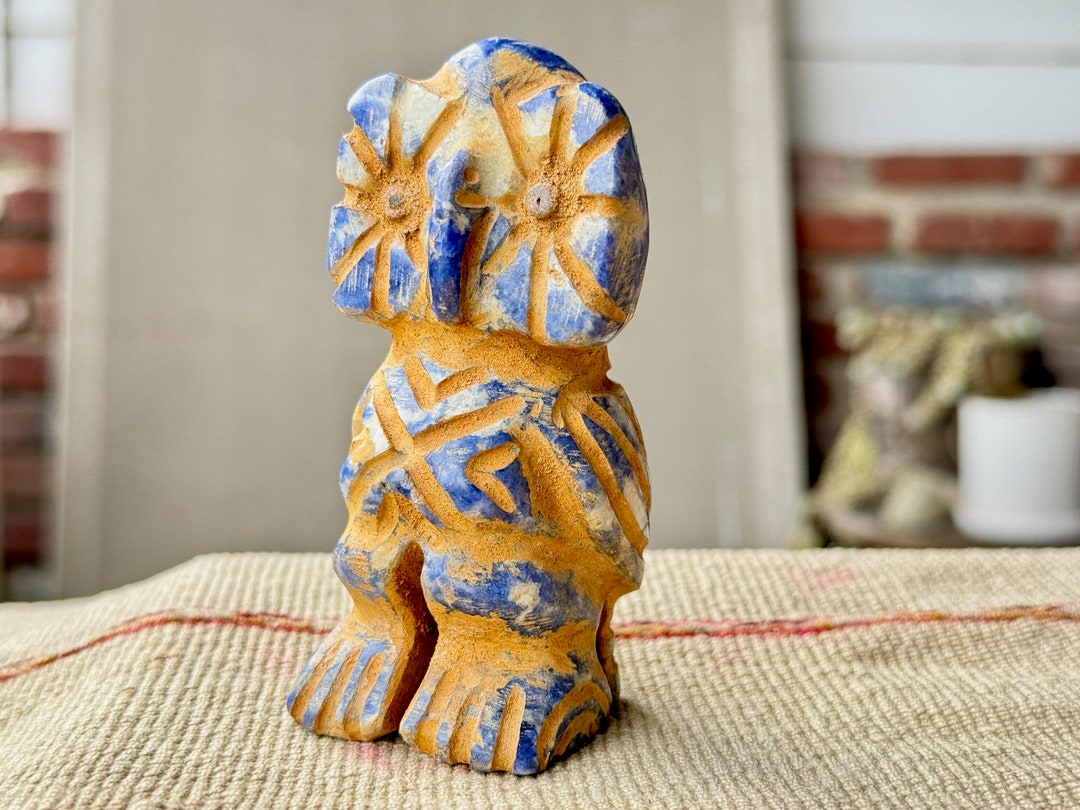 Incan Cosmic Owl Totem by Peruvian Artist Ruben Layme, Andean Owl ...