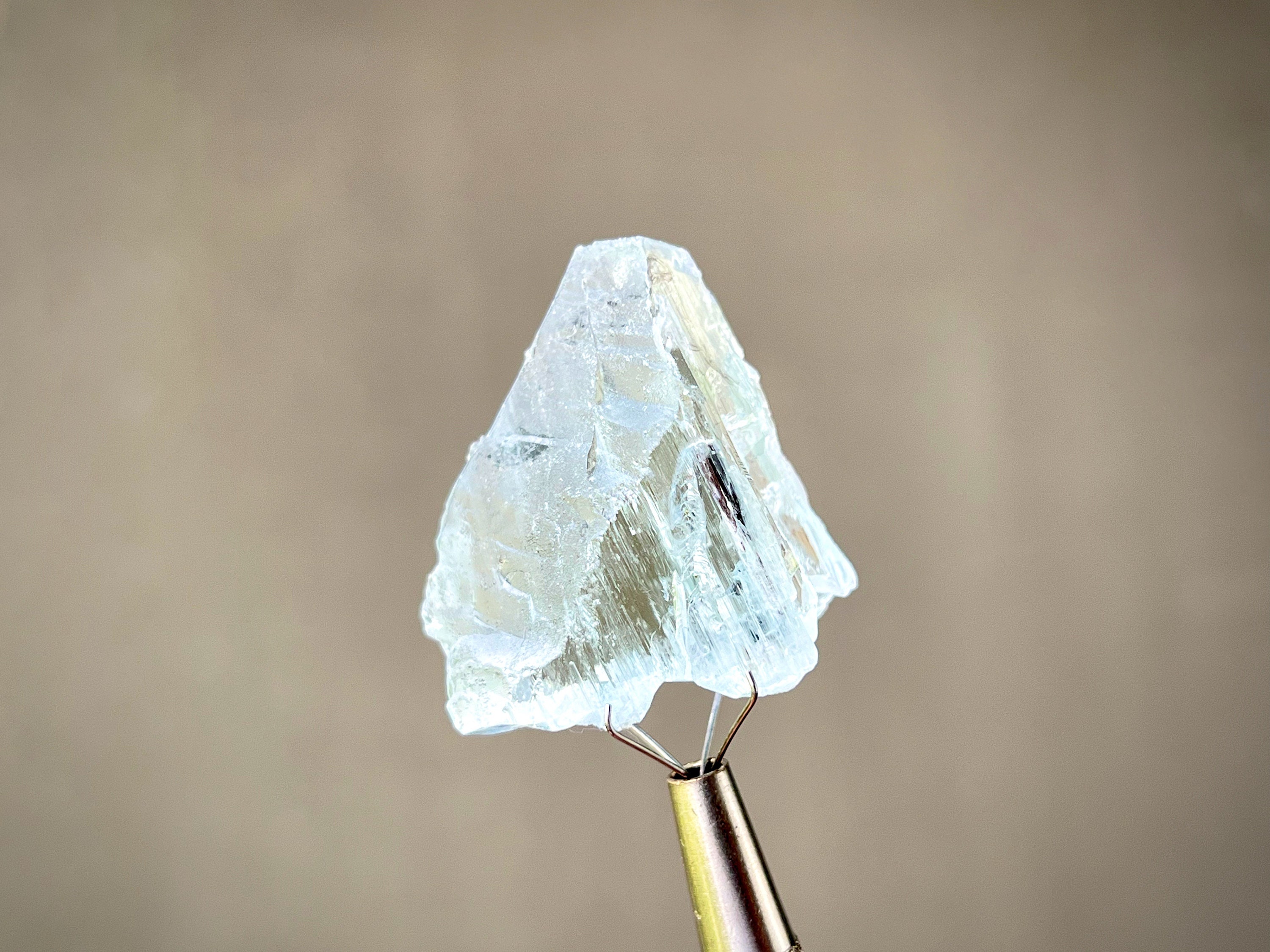 Blue Green Kunzite with Water Clear Clarity, 18g, Highest Quality ...