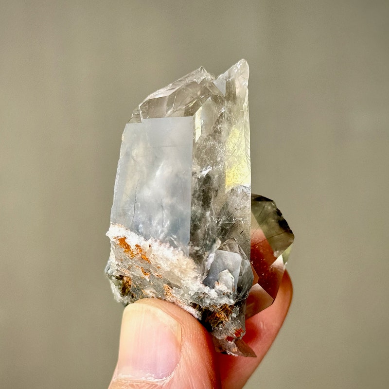 Quartz With Goethite - Etsy