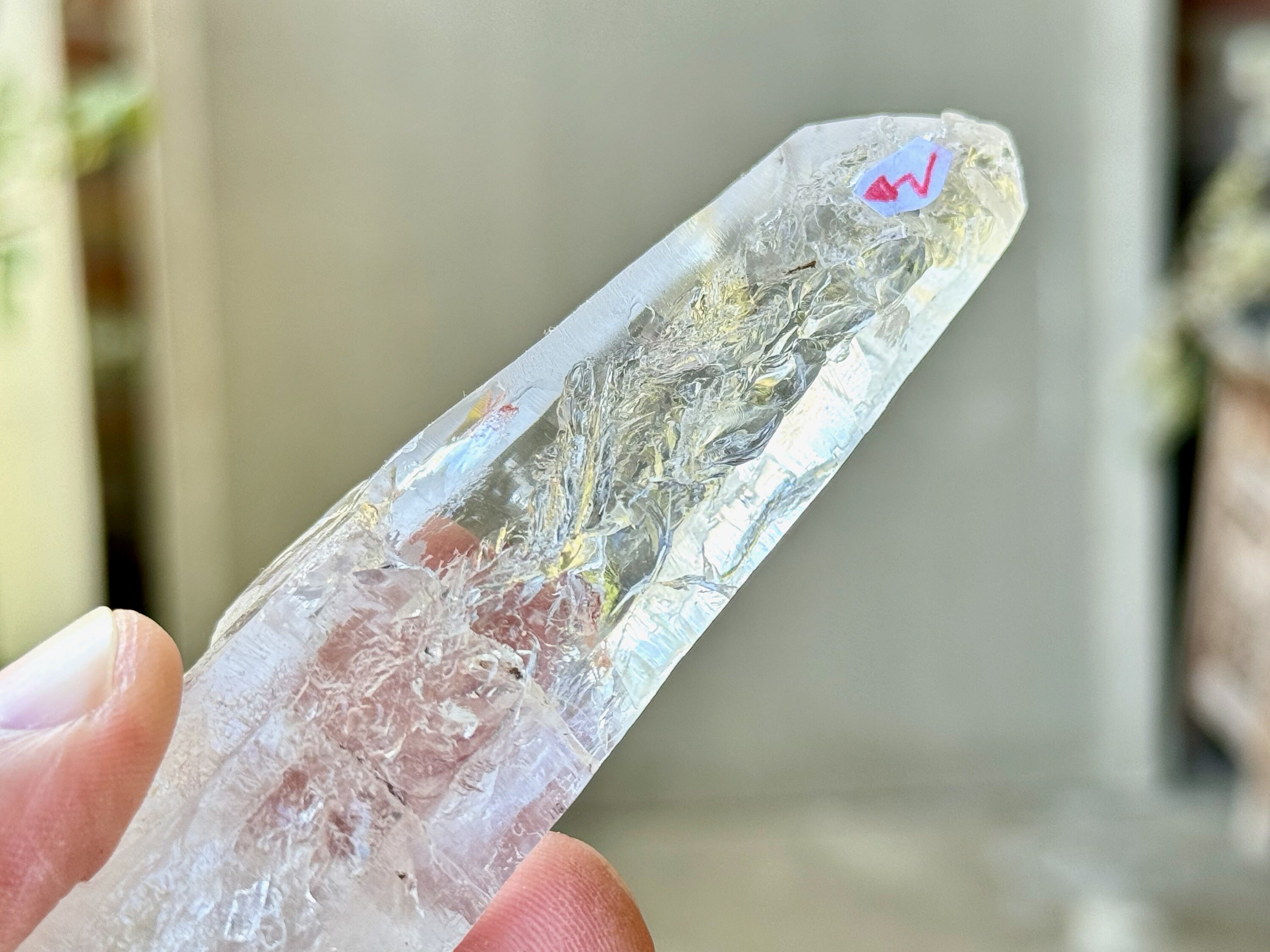 Lightning Strike Laser Quartz with Water Clear Clarity, Rare Find ...