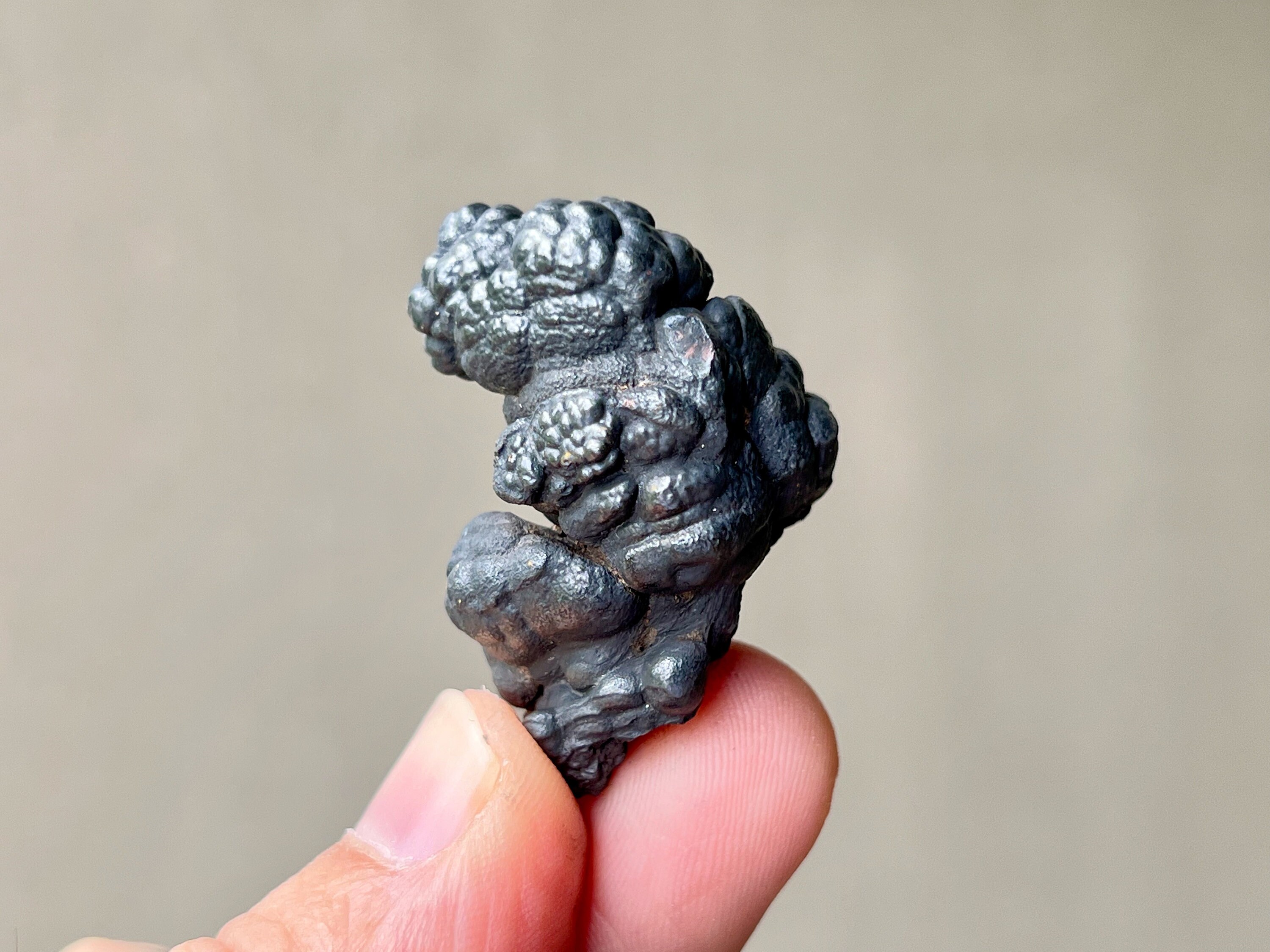 Goethite, Natural Botryoidal Goethite Crystal, Rare Find, Protection ...