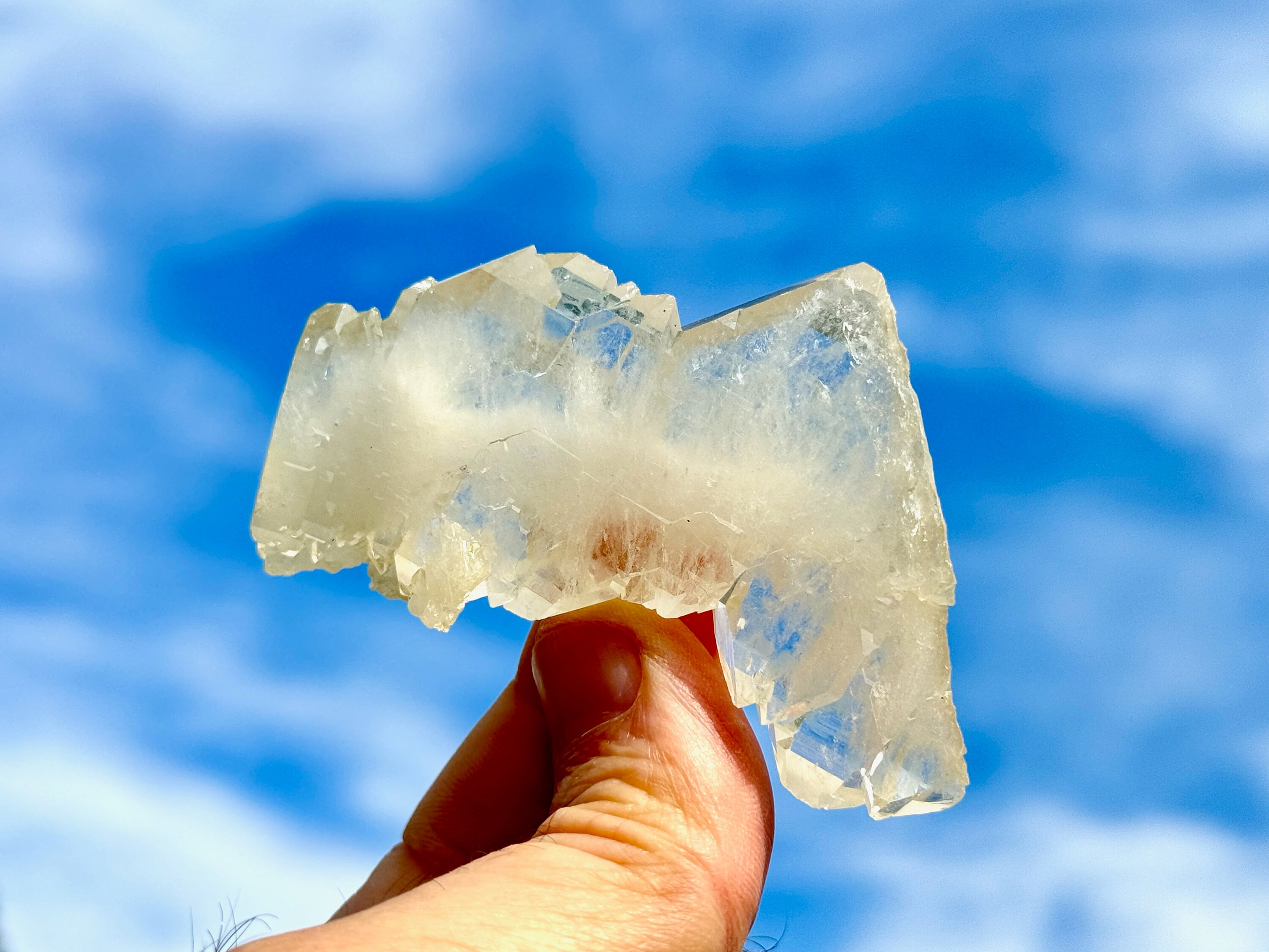 Golden Healer Tabby Faden Quartz with Beautiful Tabular Double Terminated Formation ...