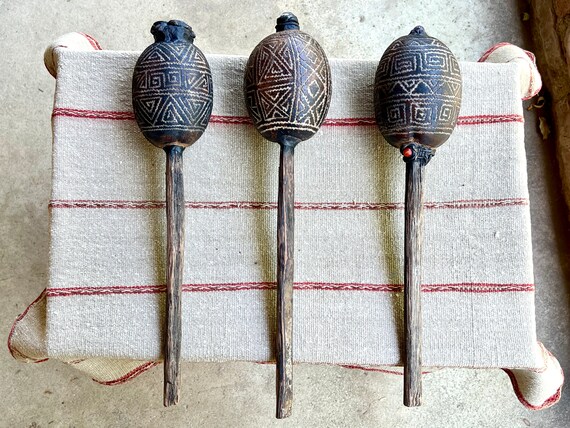 Shaman Rattles - HANAQPACHA