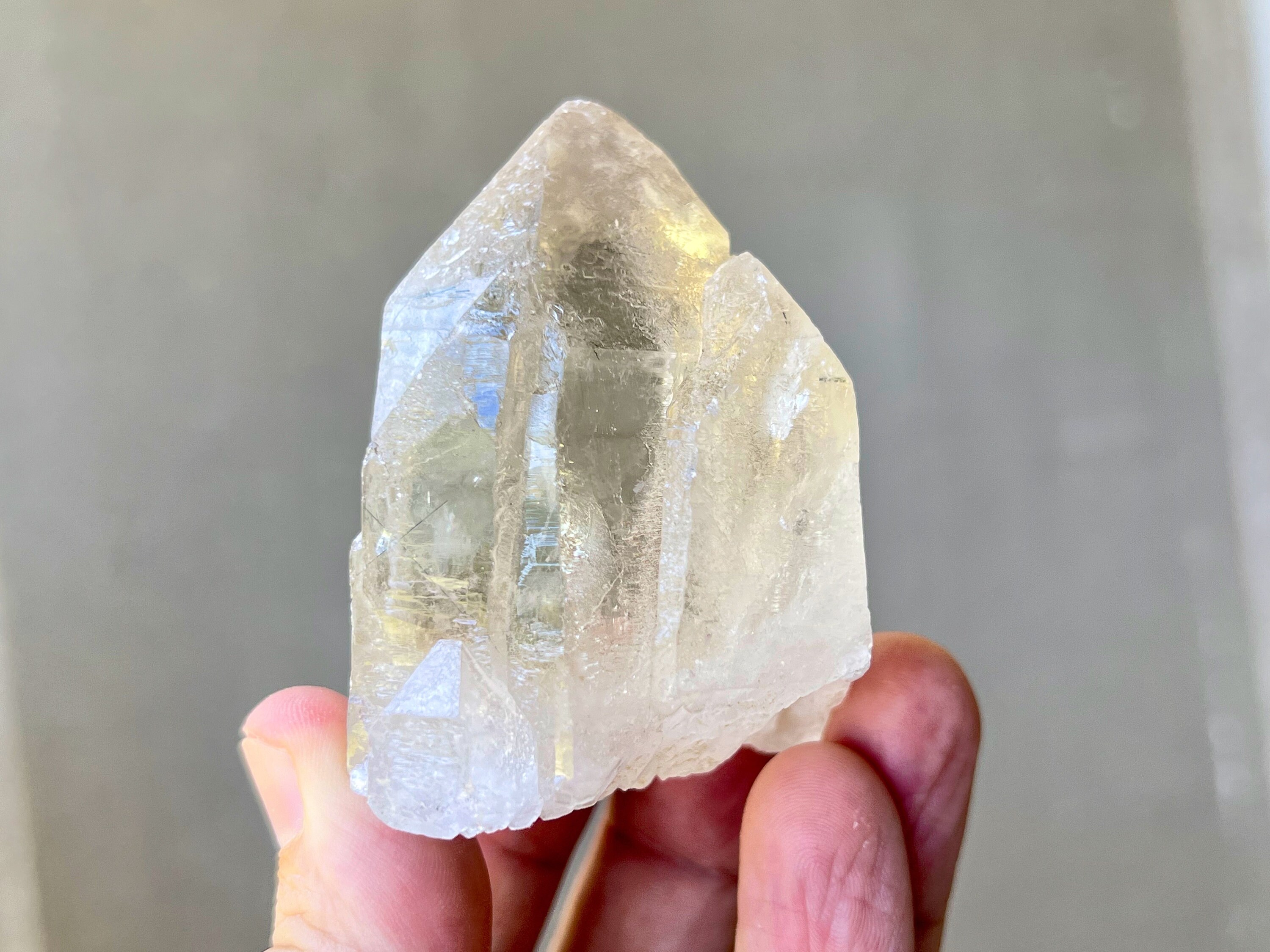 Natural Citrine Cathedral Quartz with Exquisite Golden Hue and Self ...