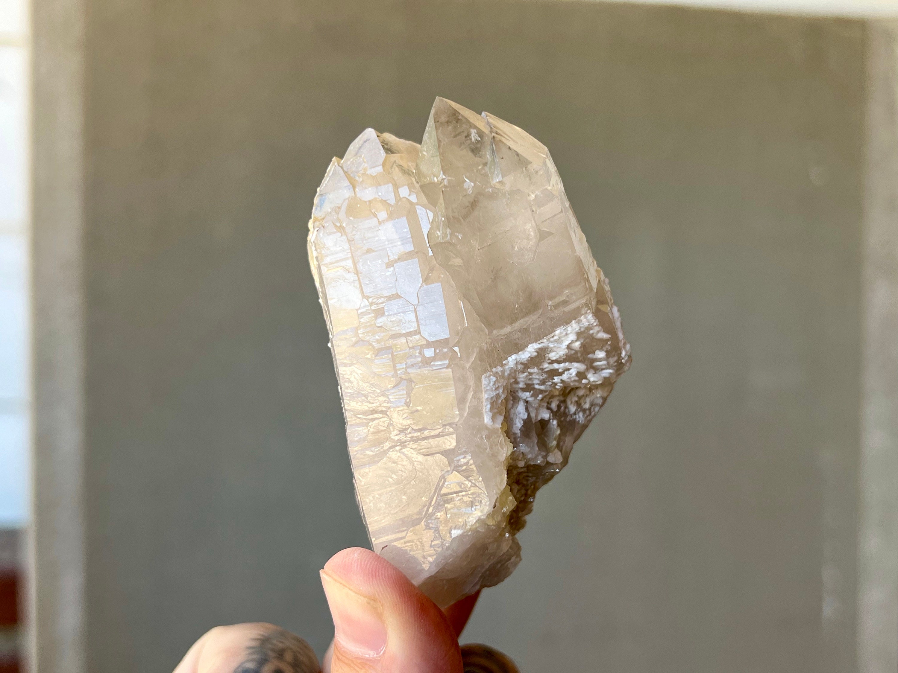 Elestial Cathedral Quartz Crystal, Tantric Twin Formation, New Find ...