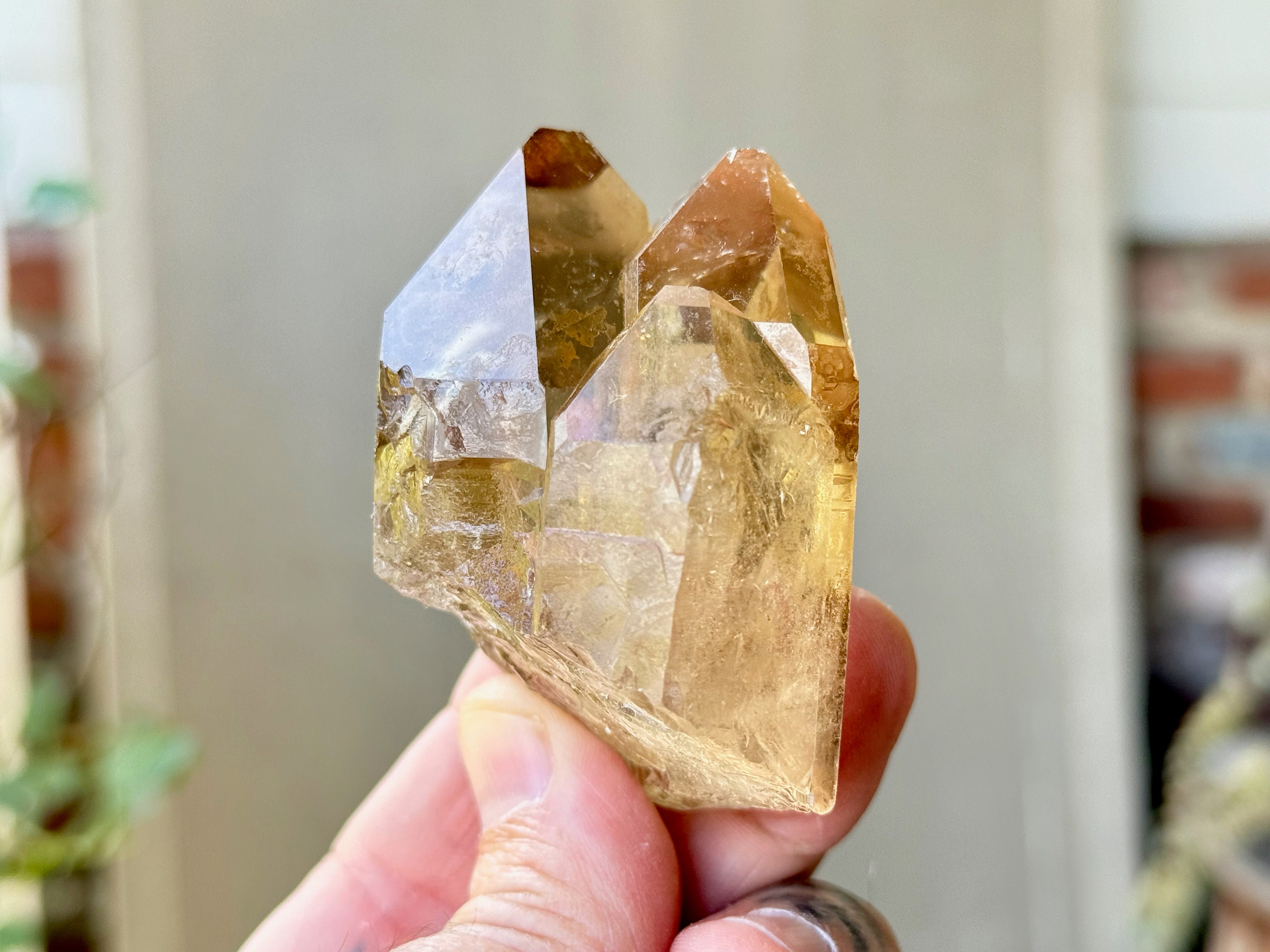 Natural Citrine with Vibrant Golden Hue, Triplet Family Formation, New ...
