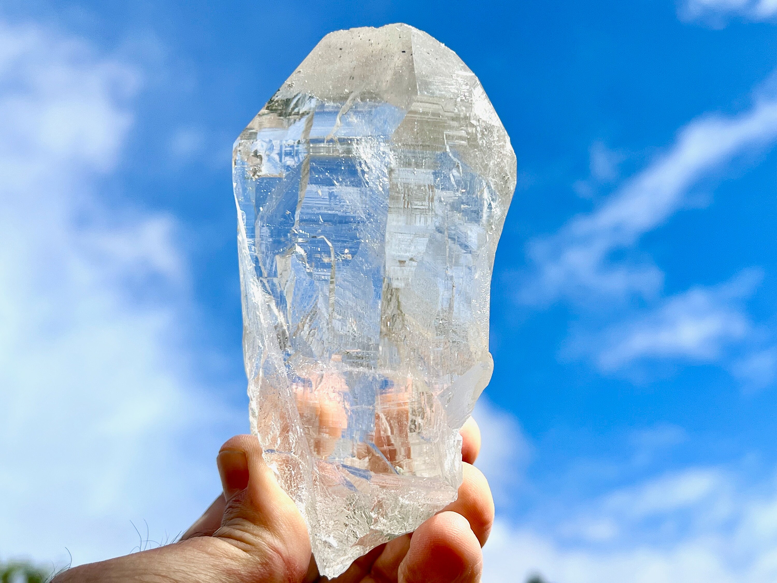 Himalayan Cathedral Quartz with Giant Key Imprint, New Find, Water ...