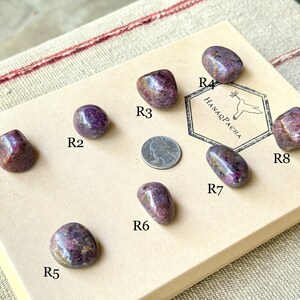 Ruby Crystal From India, Tumble Polished Purple Rubies, Choose ONE of ...