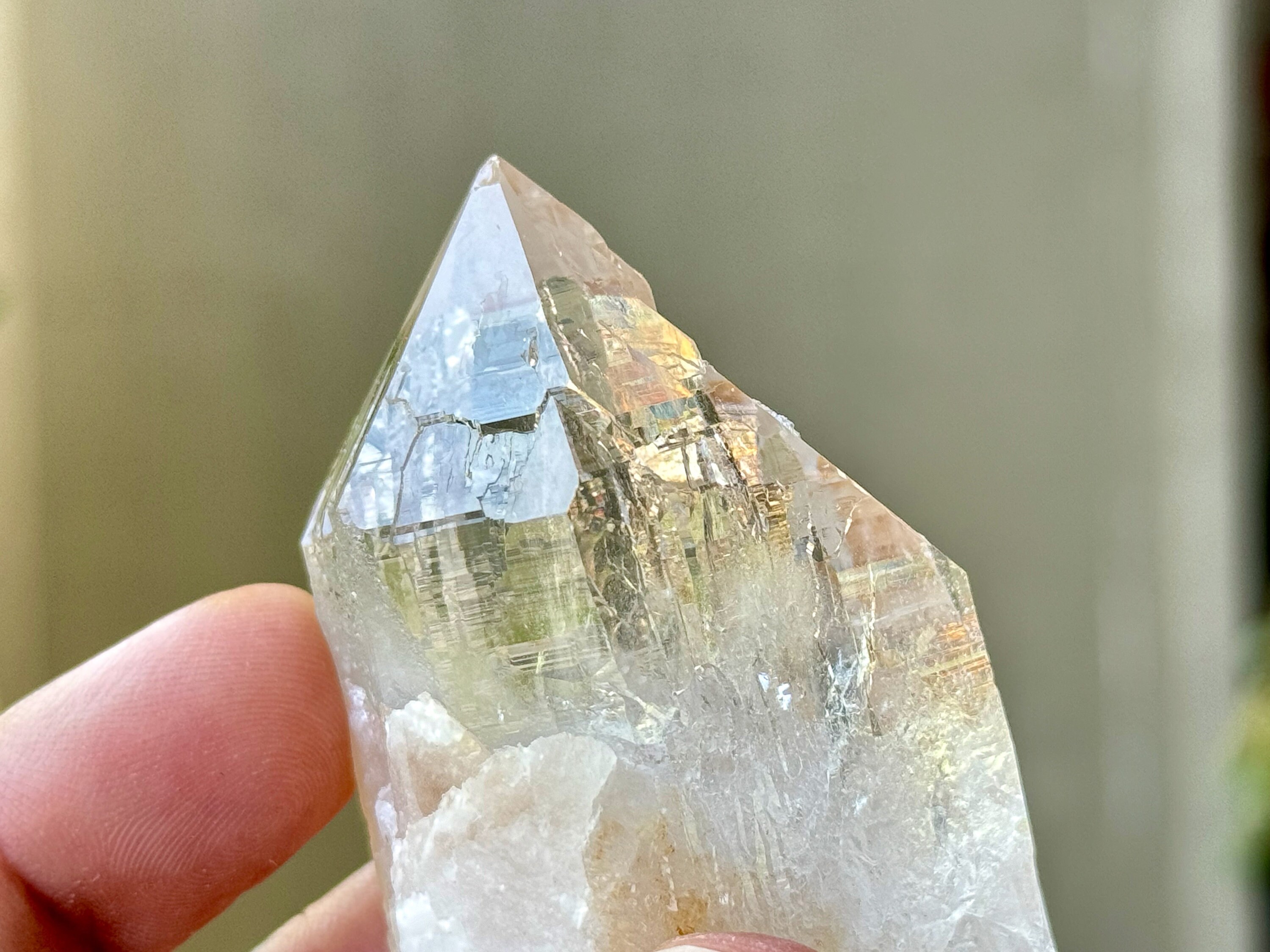 Jenipapo Cathedral Quartz, 120g, Highest Quality, Water Clear ...