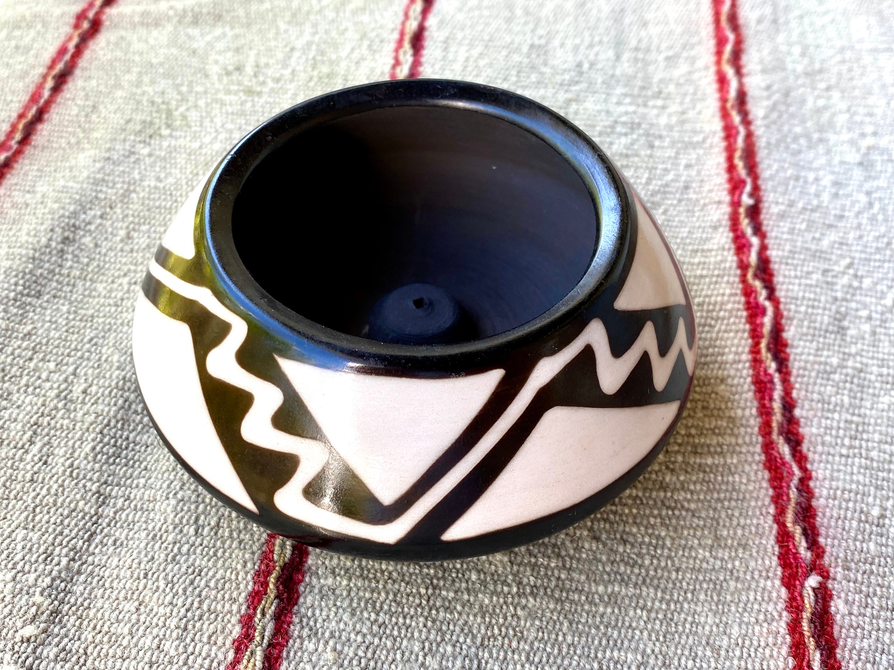 Traditional Peruvian Smudge Bowl for Palo Santo, Sage, Cone and Stick ...