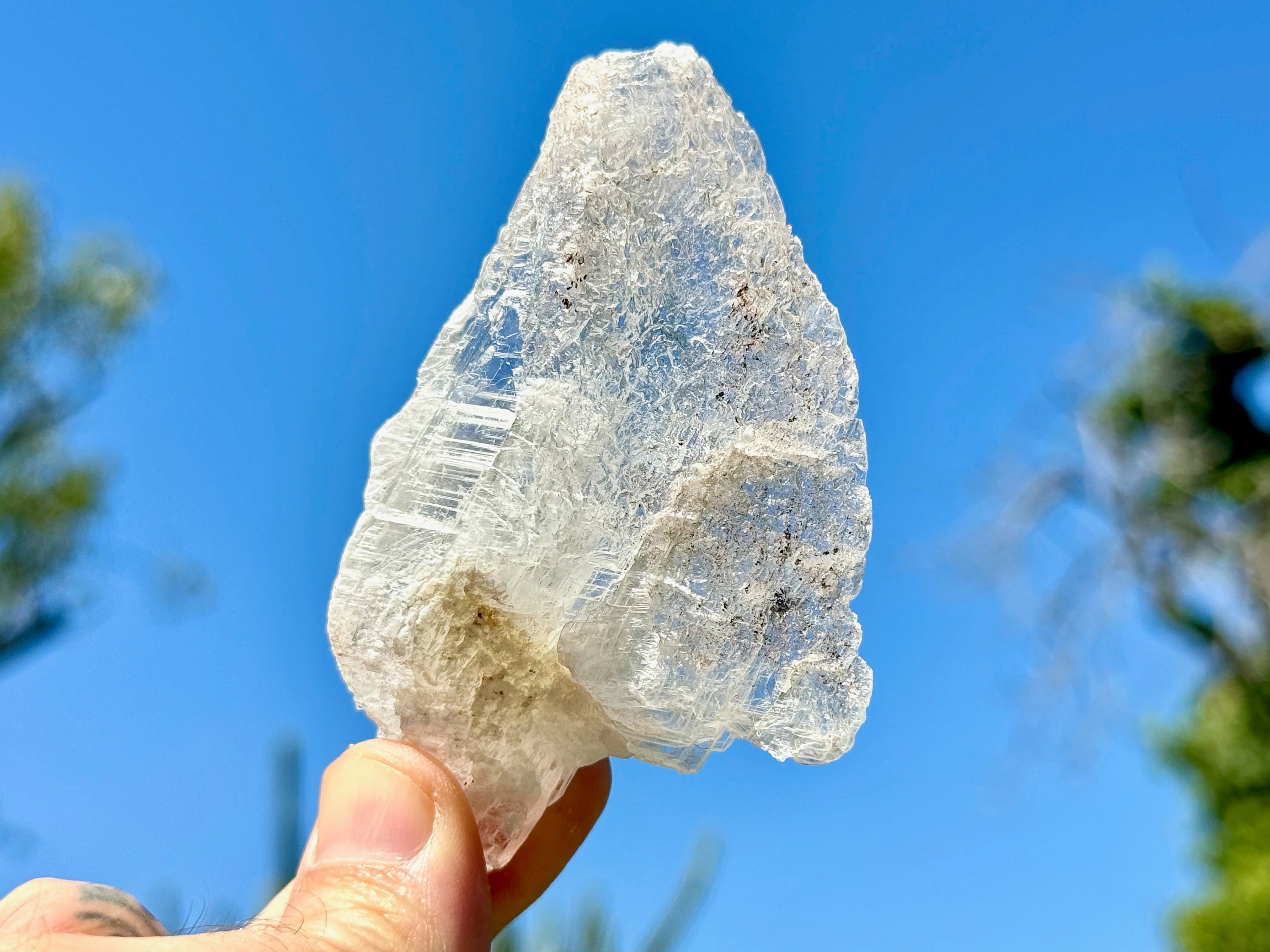 Naica Selenite, 77g, Highest Vibration, Natural Selenite for ...