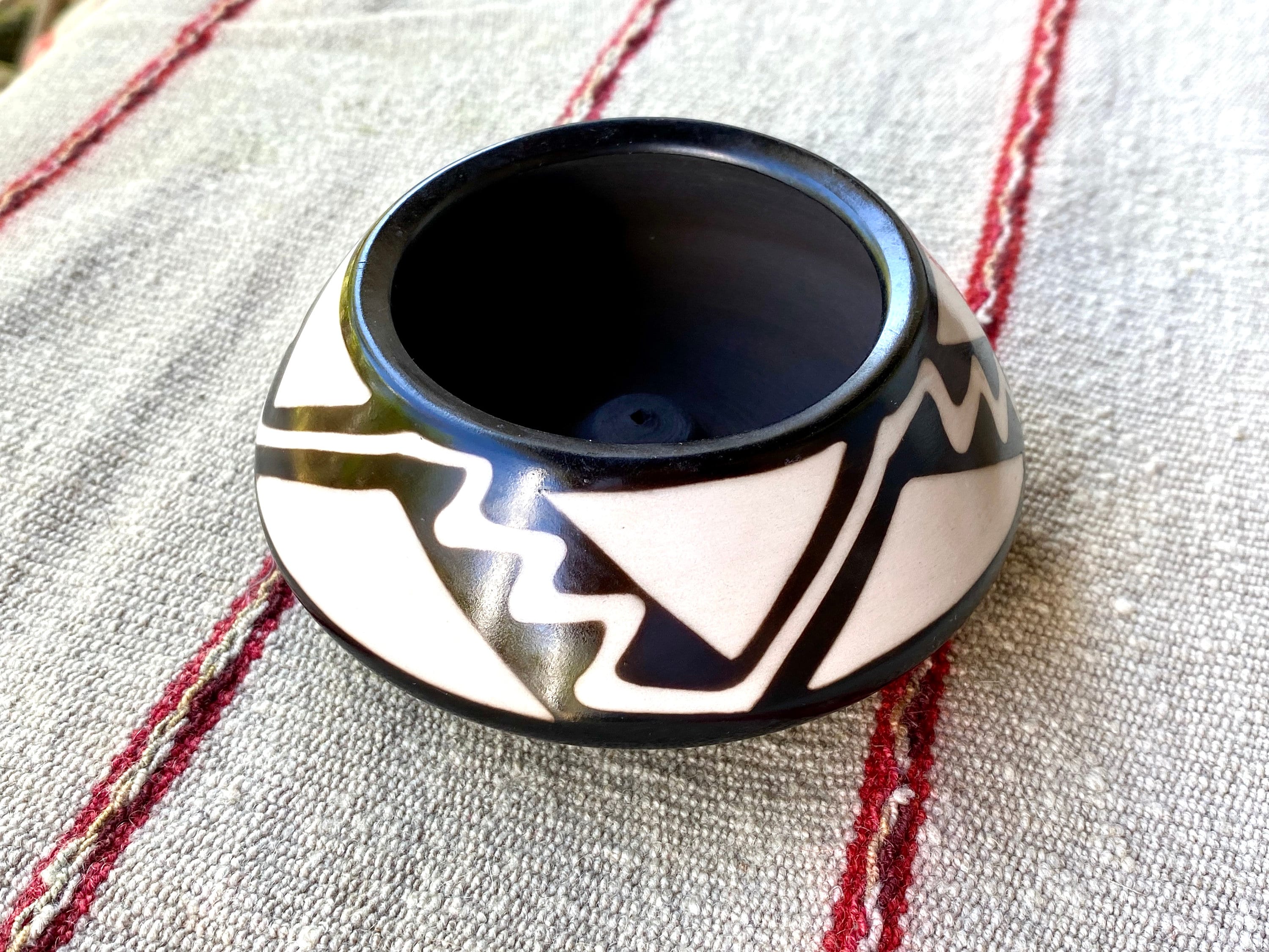 Traditional Peruvian Smudge Bowl for Palo Santo, Sage, Cone and Stick ...
