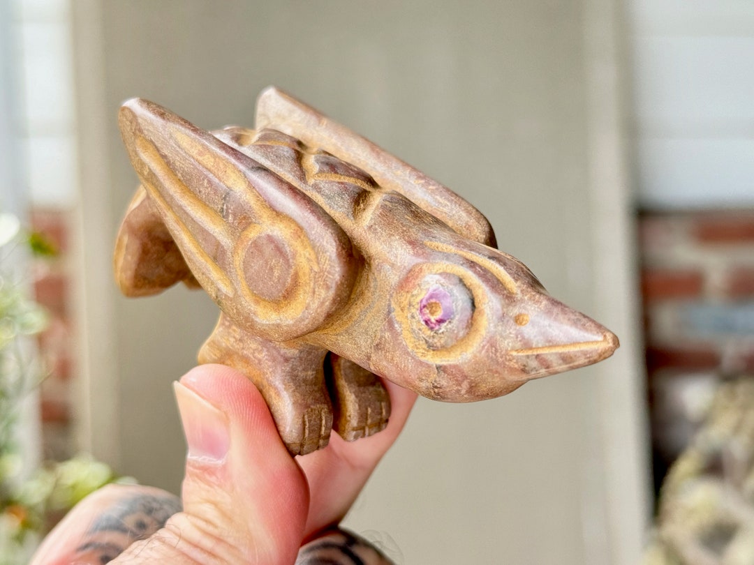 Incan Hummingbird Statue by Peruvian Artist Ruben Layme, Andean ...