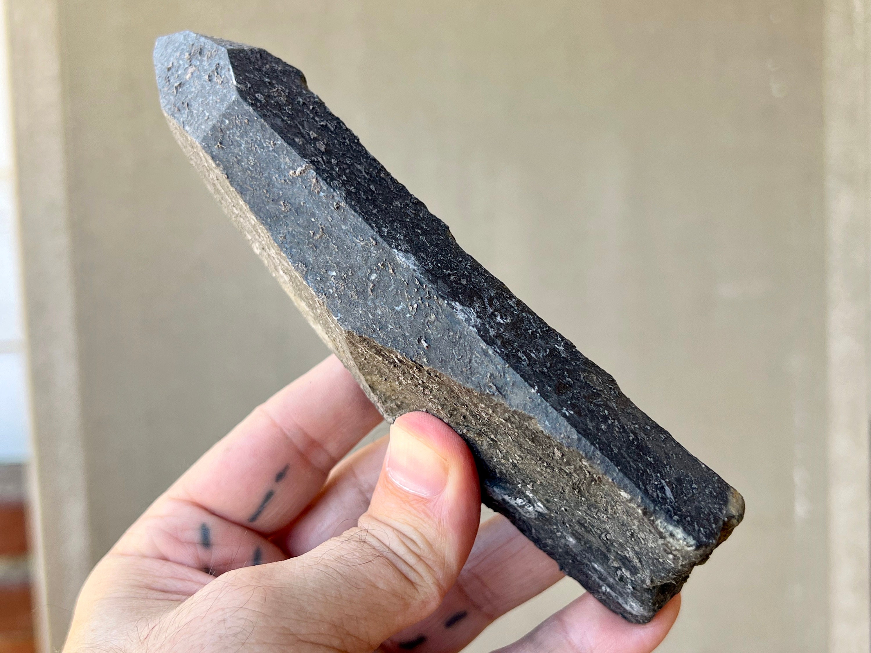 Black Shadow Quartz, Rare Goethite after Quartz Pseudomorph, New Find ...