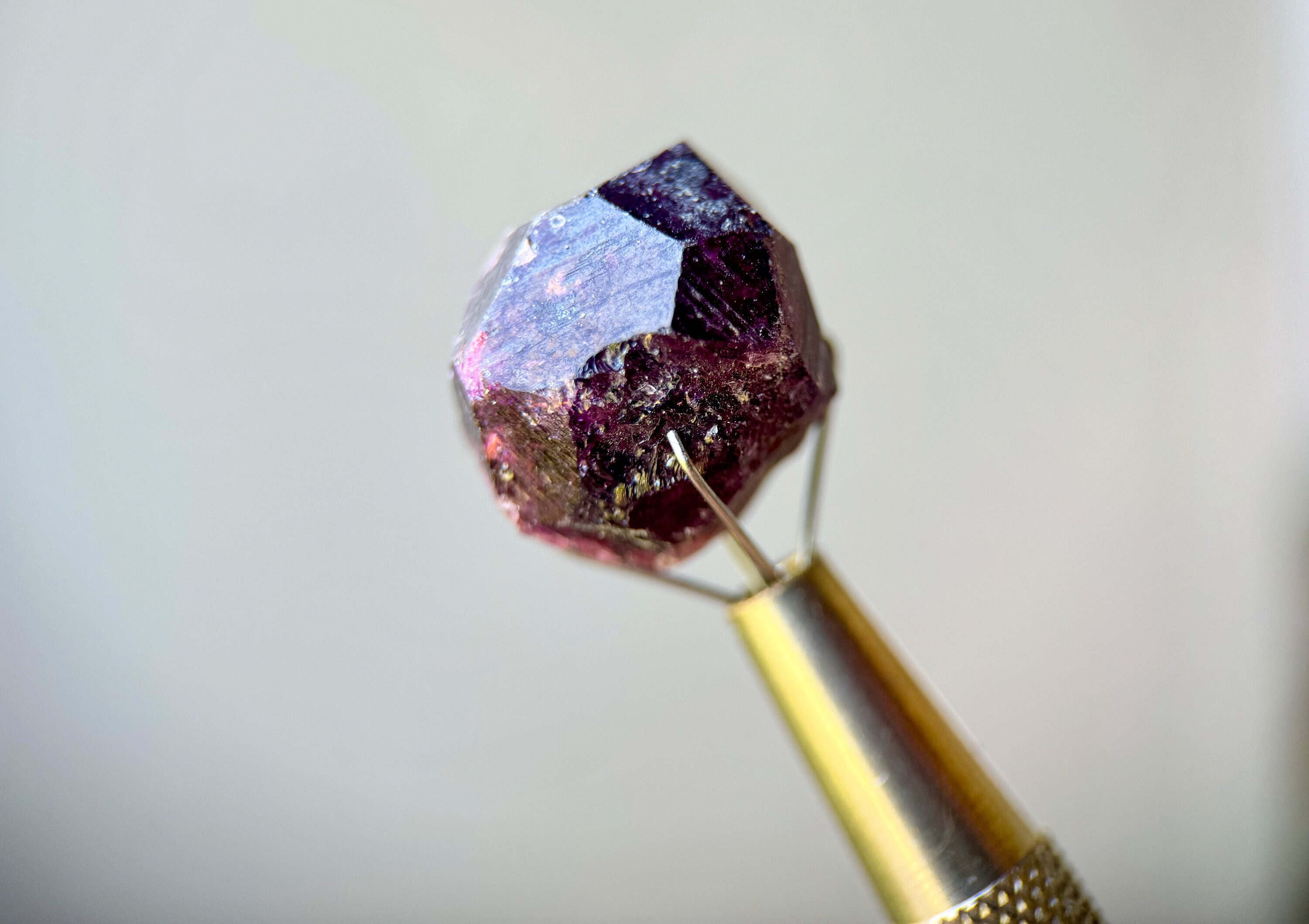 Almandine Red Garnet with Vibrant Red Wine Color, 6g, Old Find, Root ...