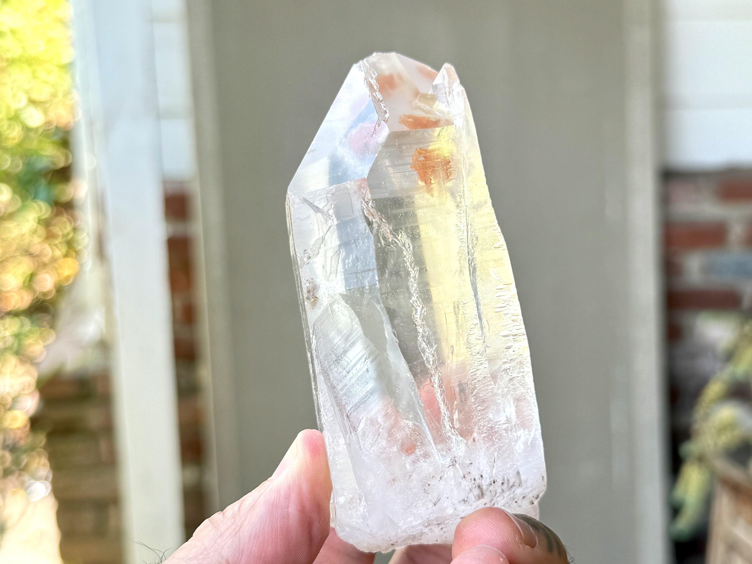 Lightning Strike Laser Quartz with Water Clear Clarity, 364g, Rare Find ...