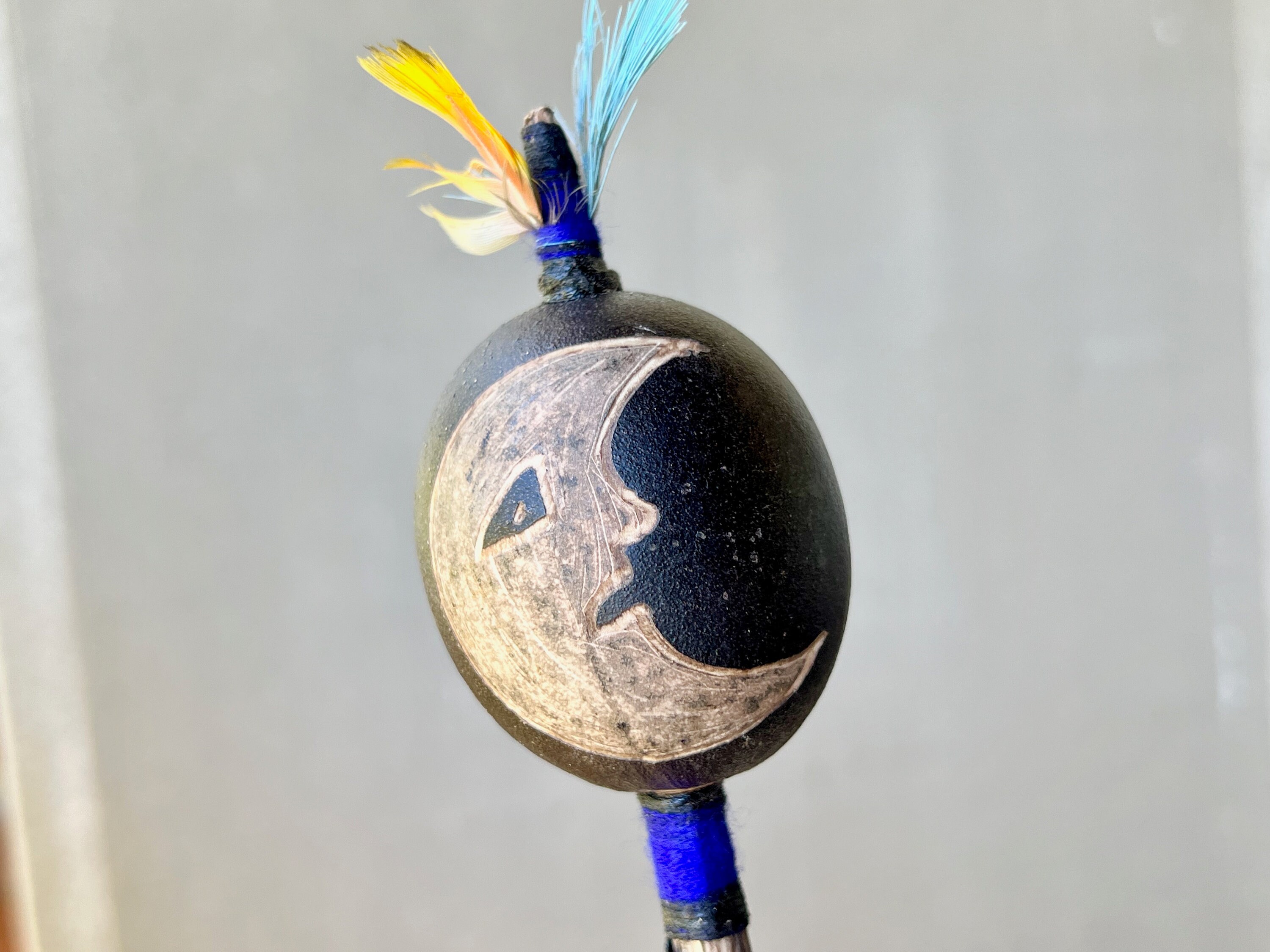 Shaman Rattle, Traditional Shipibo Rattle for Shamanic Plant Medicine ...