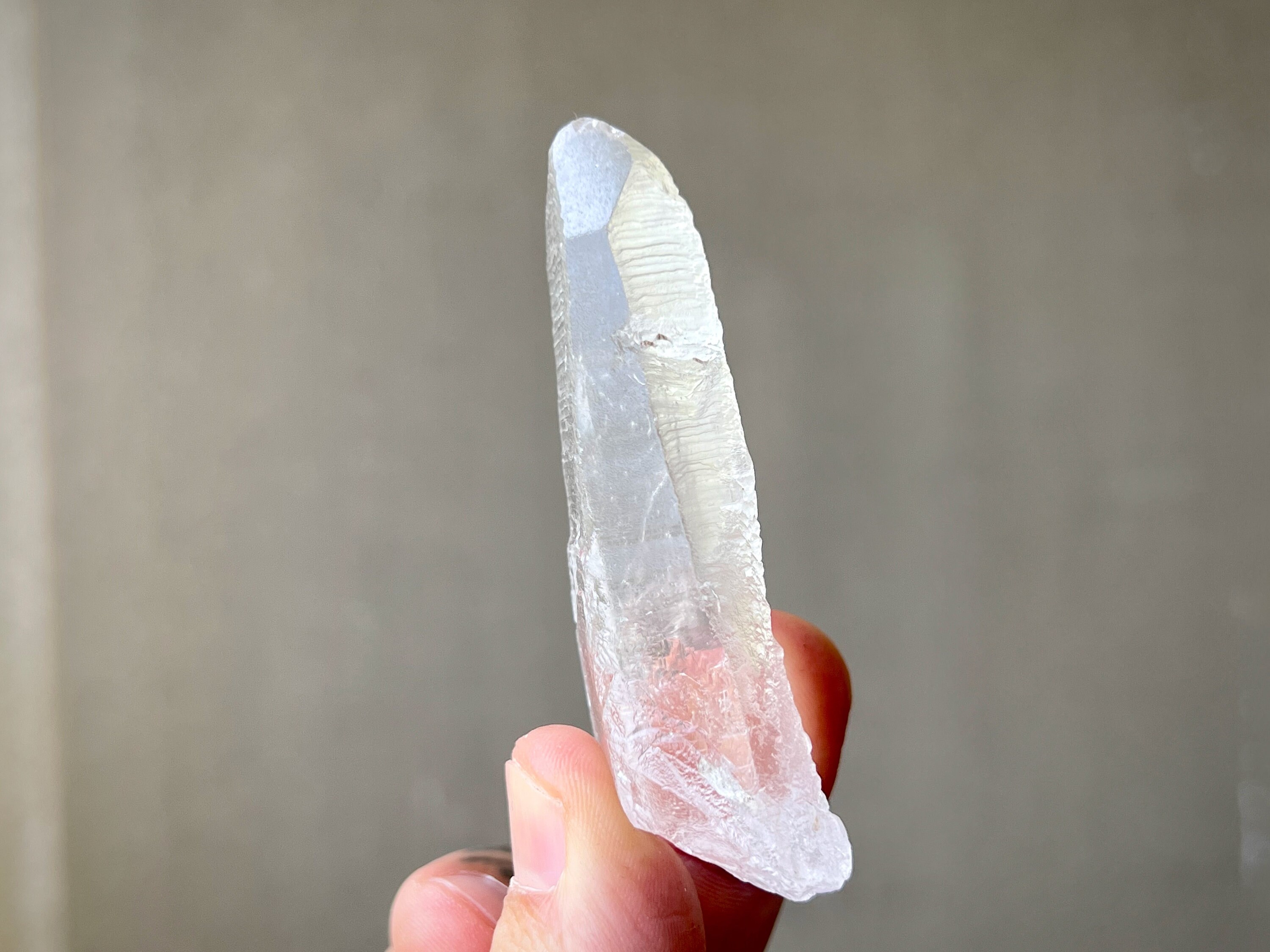 Dissolution Quartz Crystal with Beautiful Textures, Hydrothermally ...