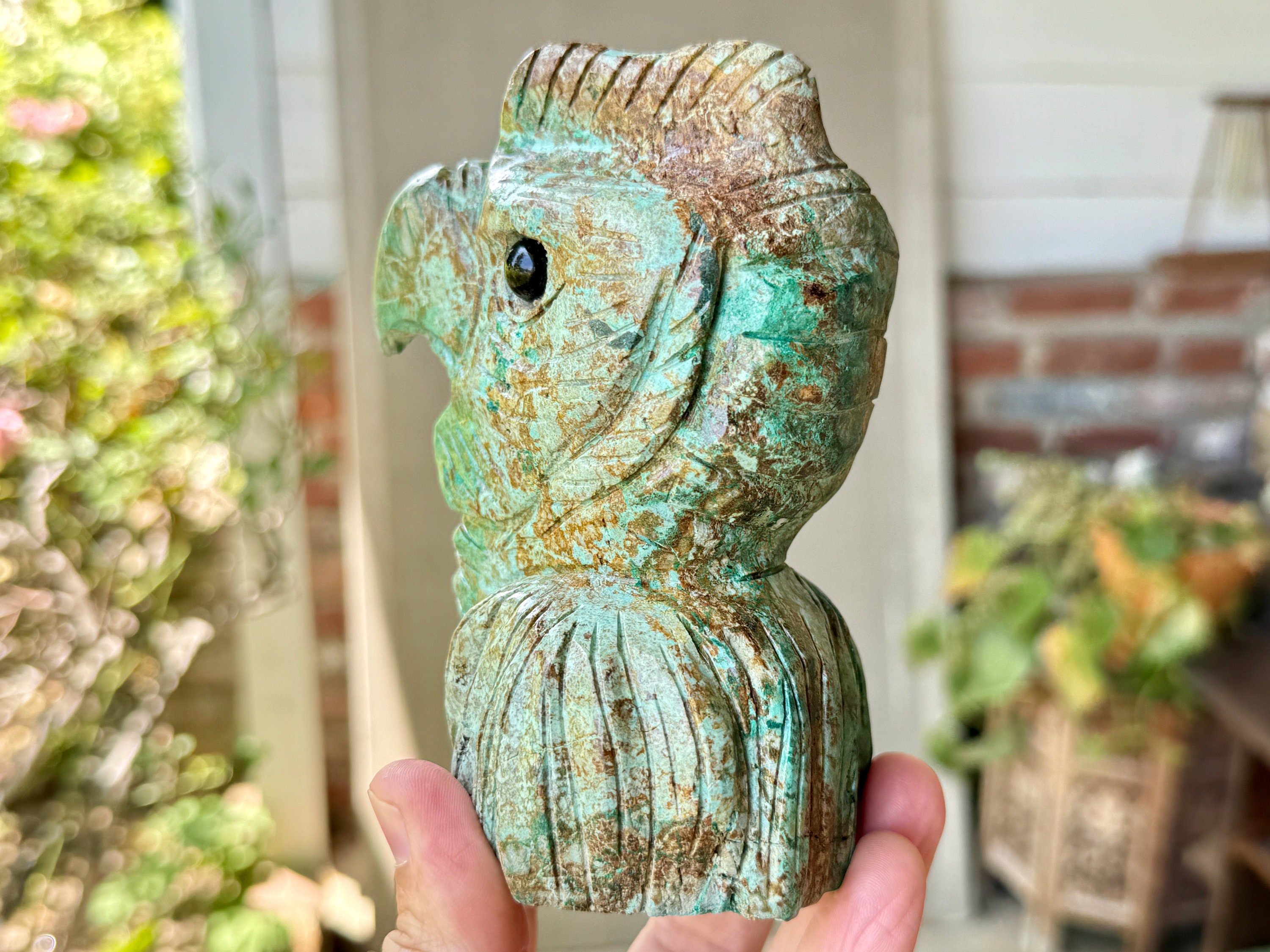 Andean Condor Statue by Peruvian Artist Jacob Sullka, MINOR SCRATCH and ...