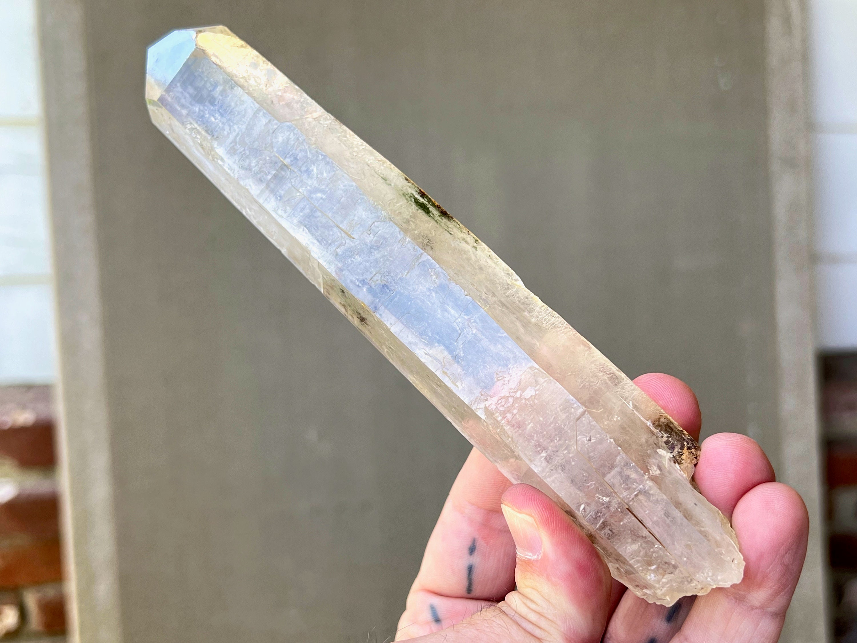 Laser Quartz Crystal, Long Natural Quartz Crystal Wand (7) for ...