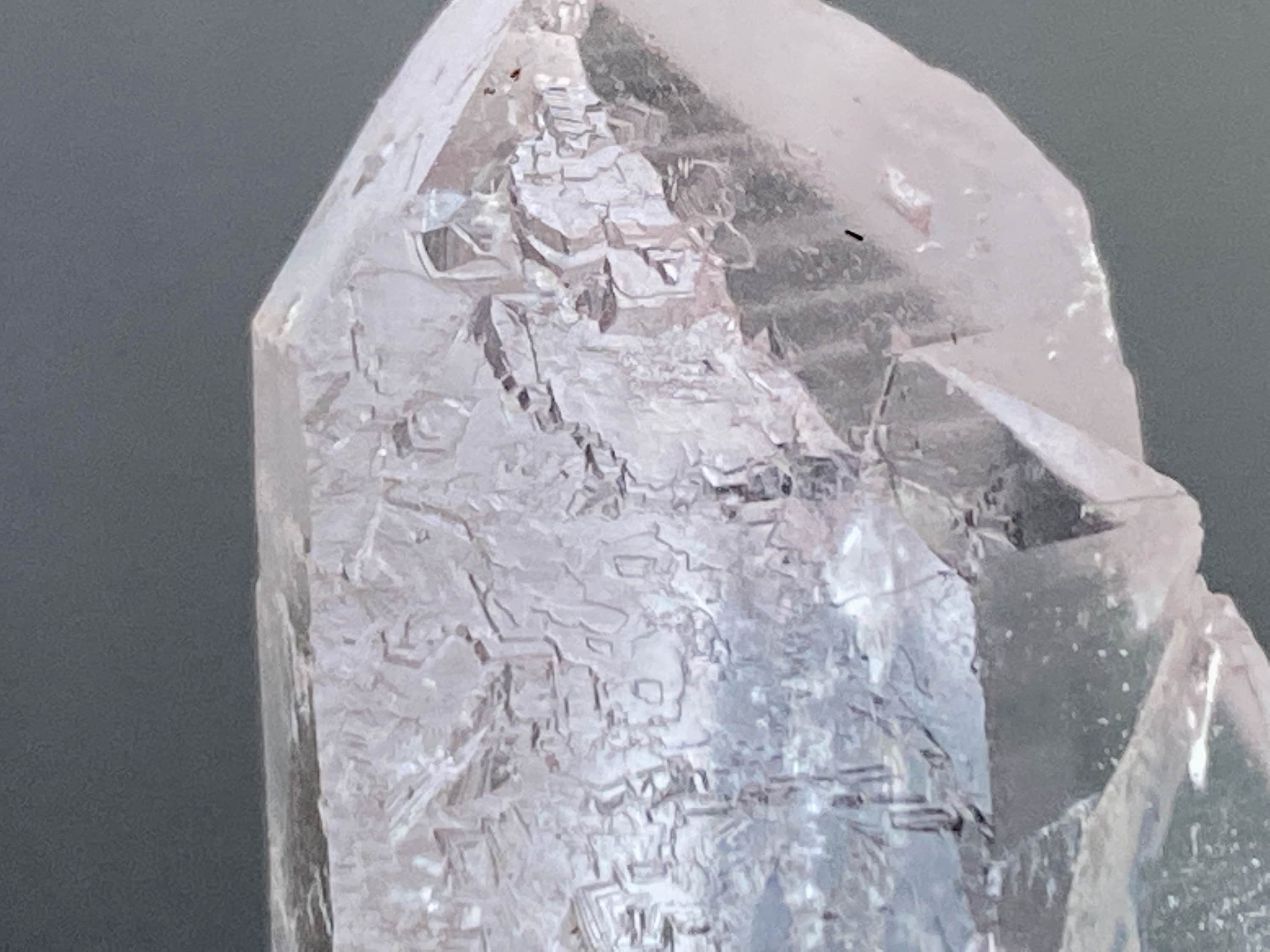 Lemurian Quartz Crystal Lot, 3 Pieces, Water Clear Lemurian Points for ...