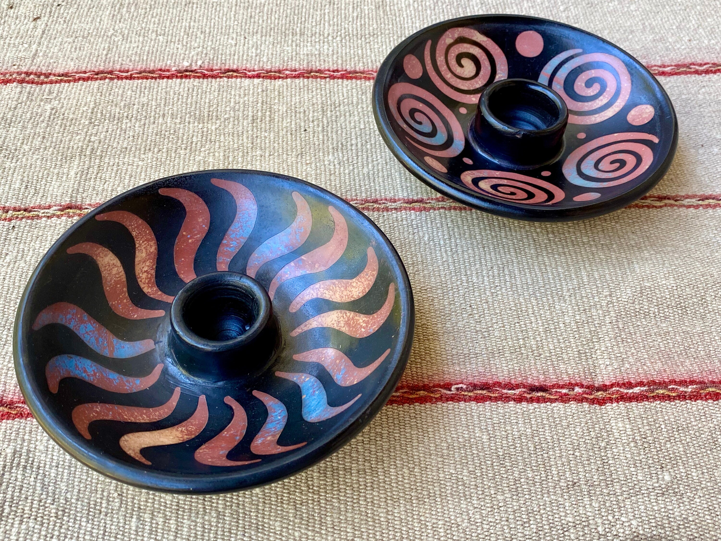 Peruvian Smudge Dish for Palo Santo, Sage Bundle and Cone Incense ...