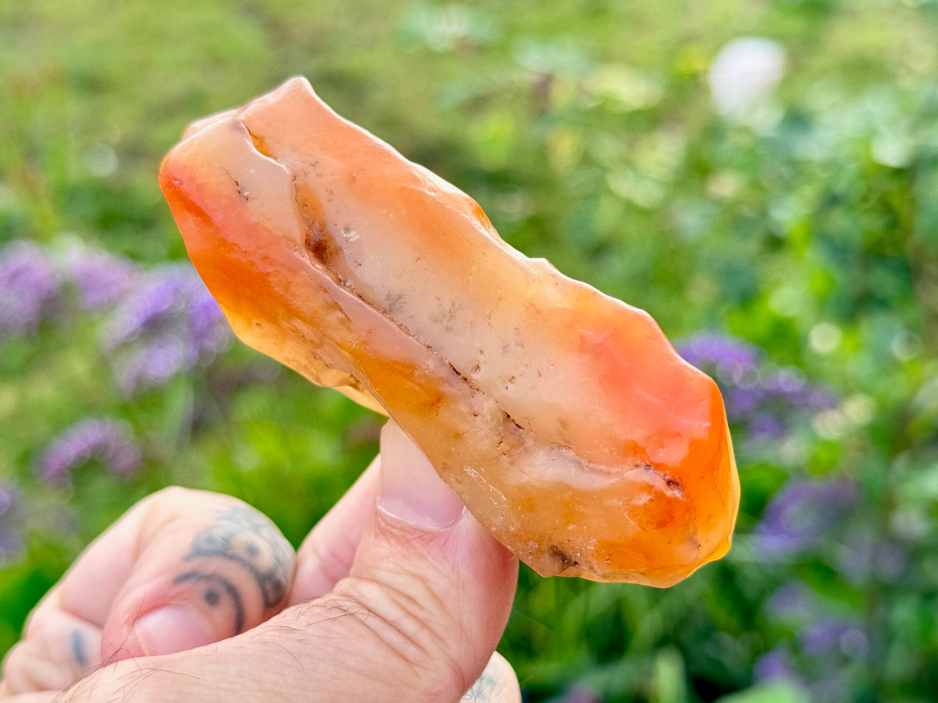 Yellow Jade, Rare Find, Natural Raw Yellow Jade with Vibrant Orange ...