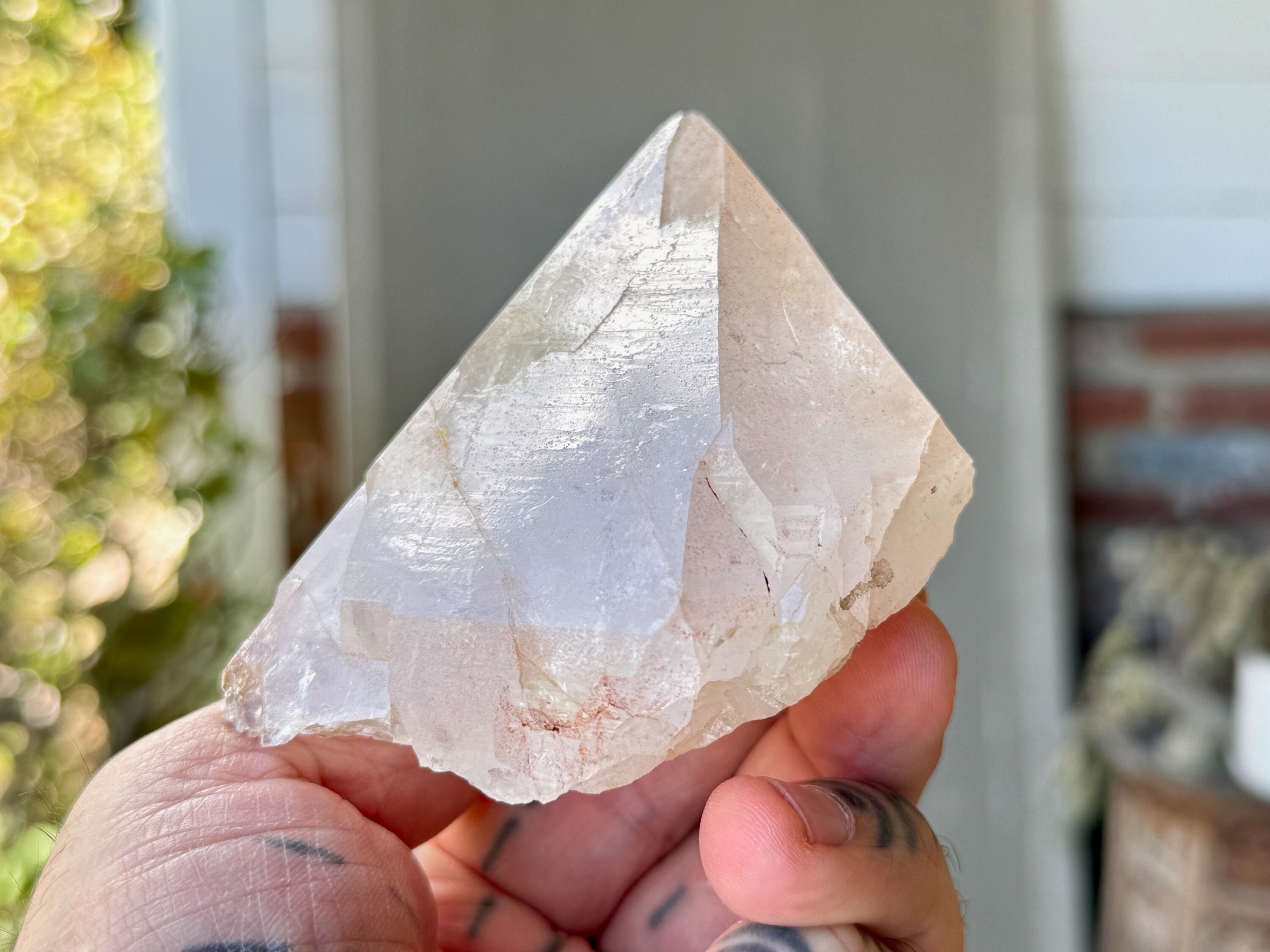 Pink Himalayan Cathedral Quartz with Black Rutile, Rare New Find, High ...