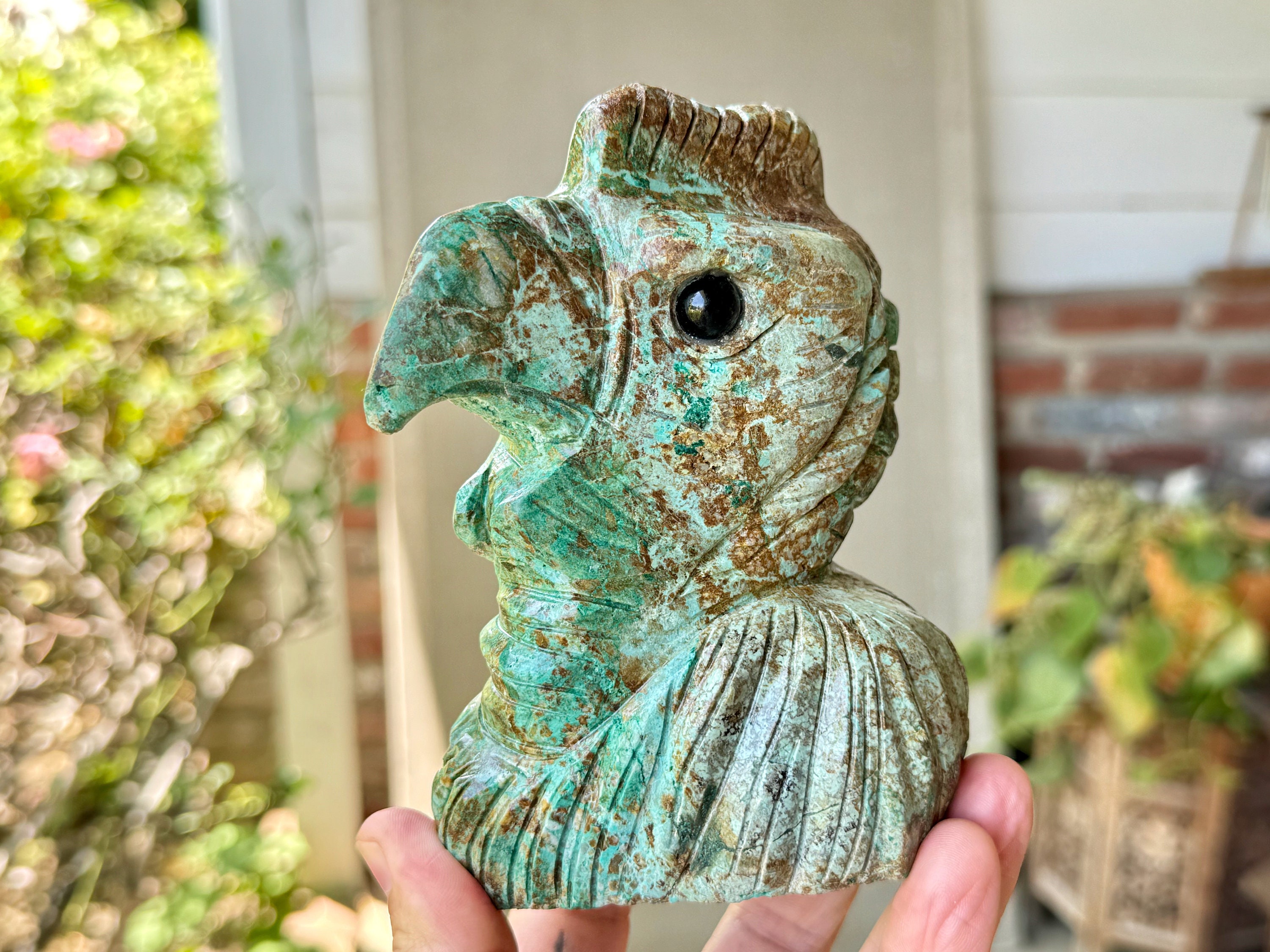 Andean Condor Statue by Peruvian Artist Jacob Sullka, MINOR SCRATCH and ...