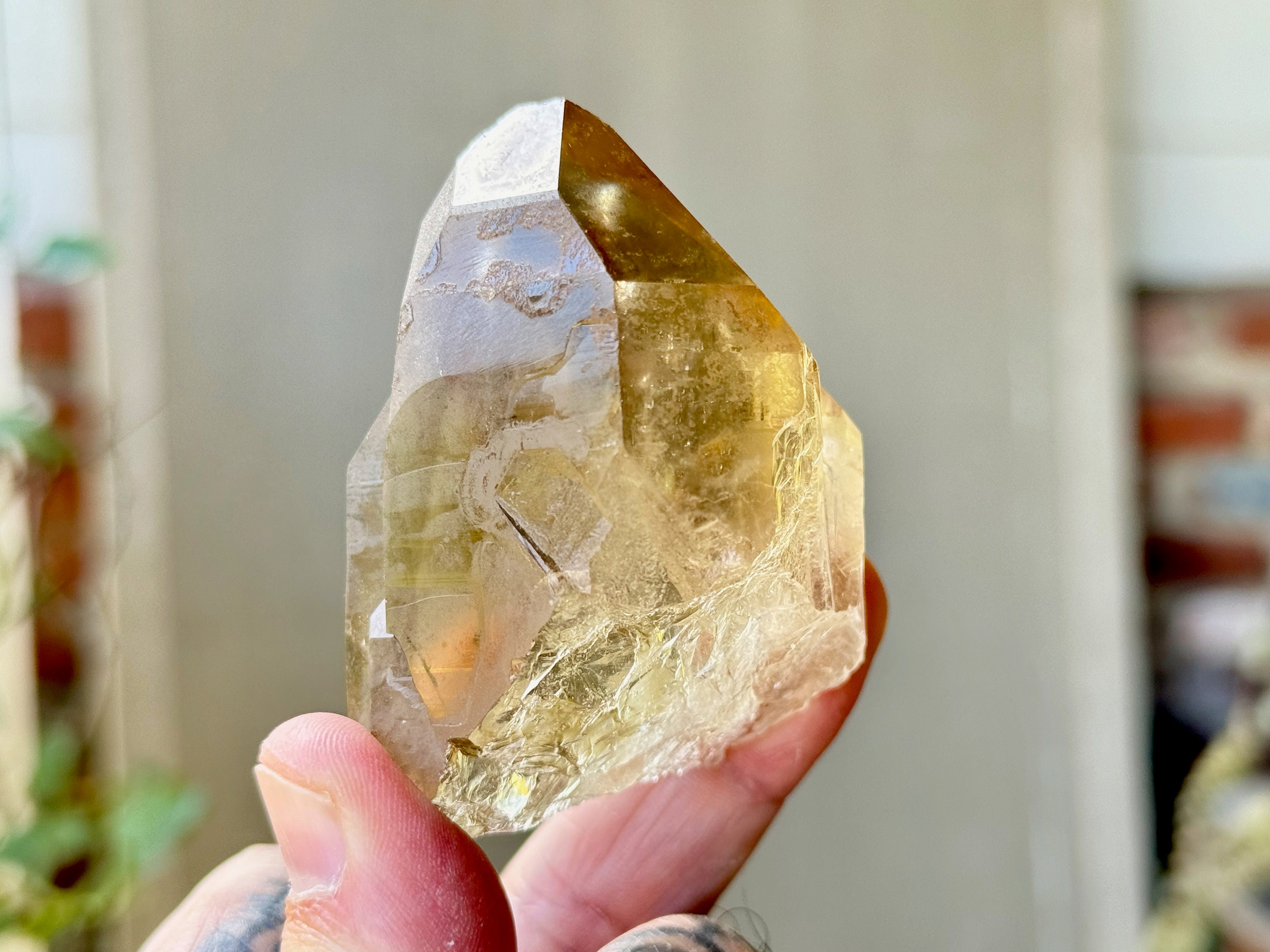 Natural Citrine with Vibrant Golden Hue, Triplet Family Formation, New ...