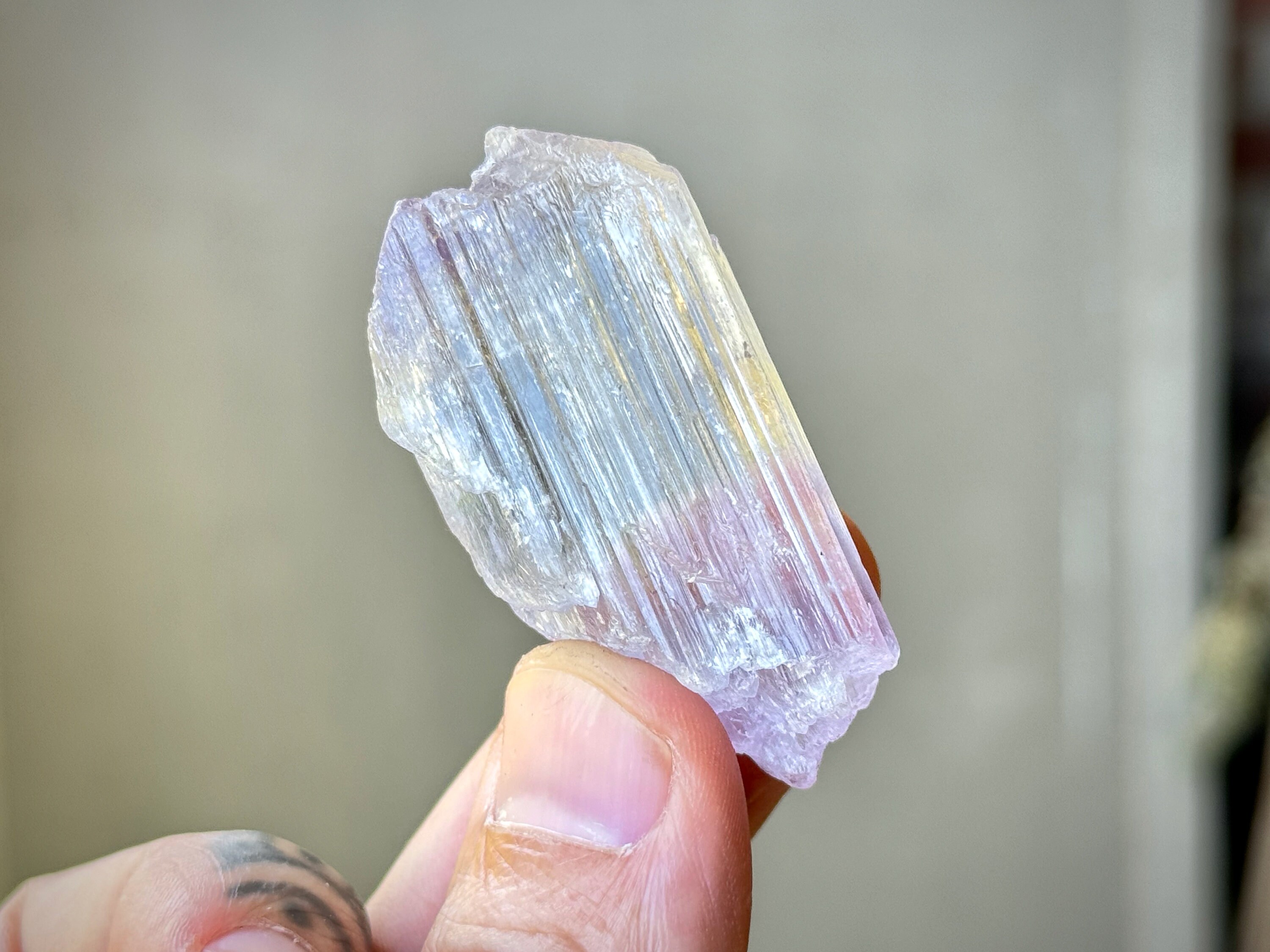 Purple Spodumene Kunzite with Pale Lilac Hue, 34.5g, Highest Quality ...