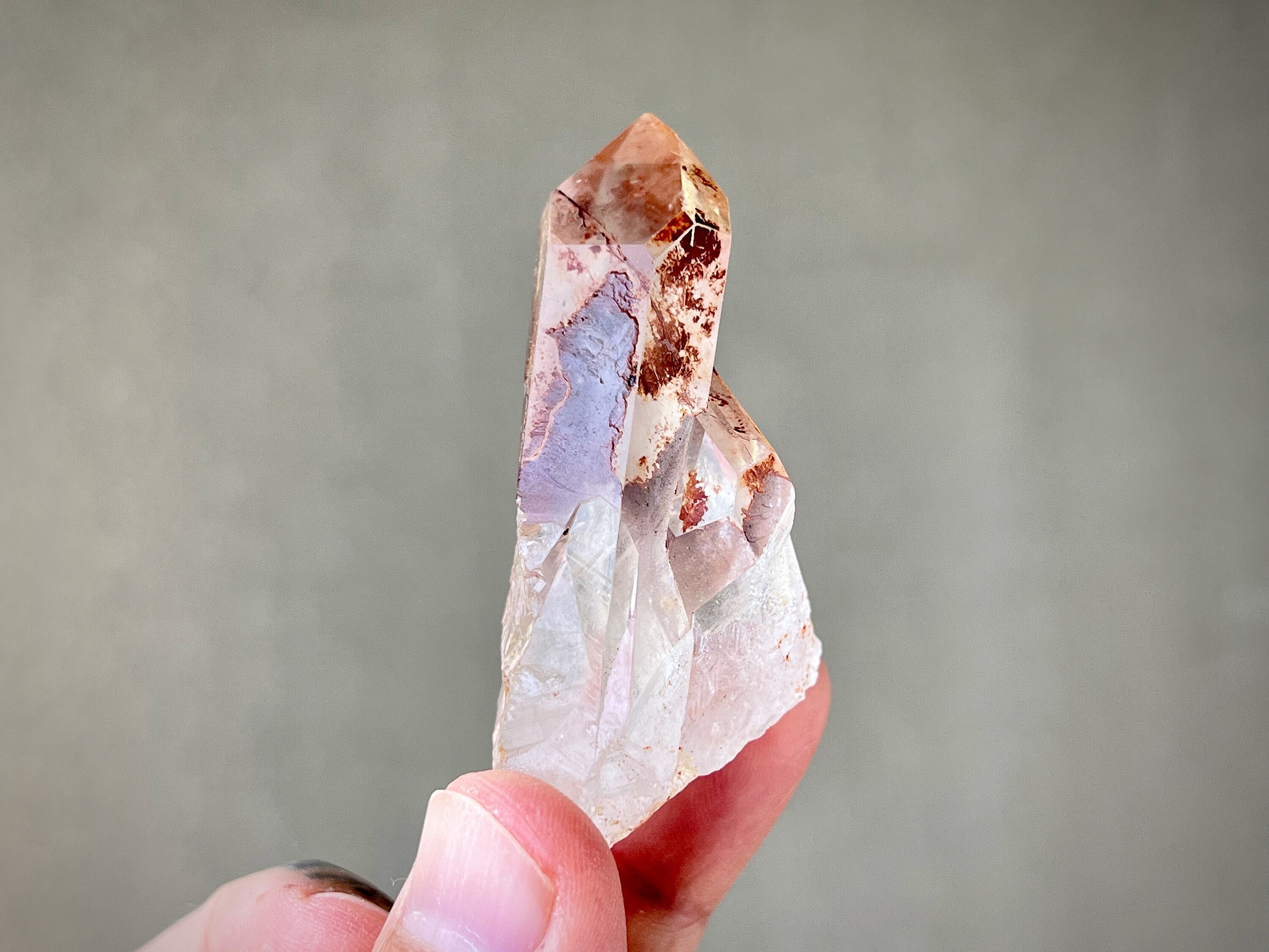Pink Starbrary Quartz with Time Link (Divination), New Find, Pink ...