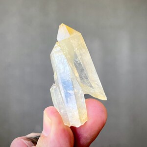 Mango Quartz With Yellow Orange Halloysite Inclusion, Tantric Twin ...