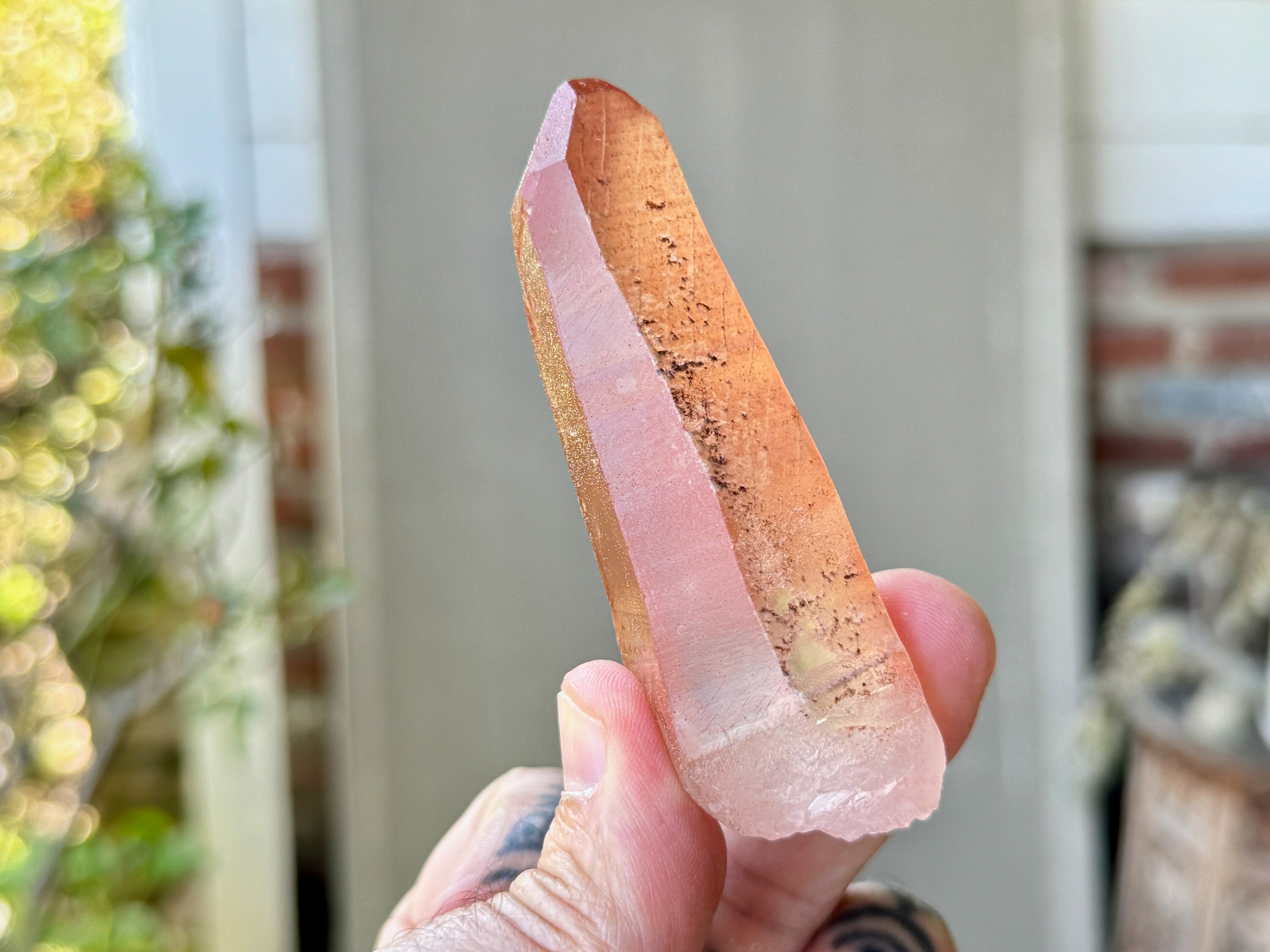 Pink Scarlet Temple Lemurian Quartz with Vibrant Pink Hue, New Find ...