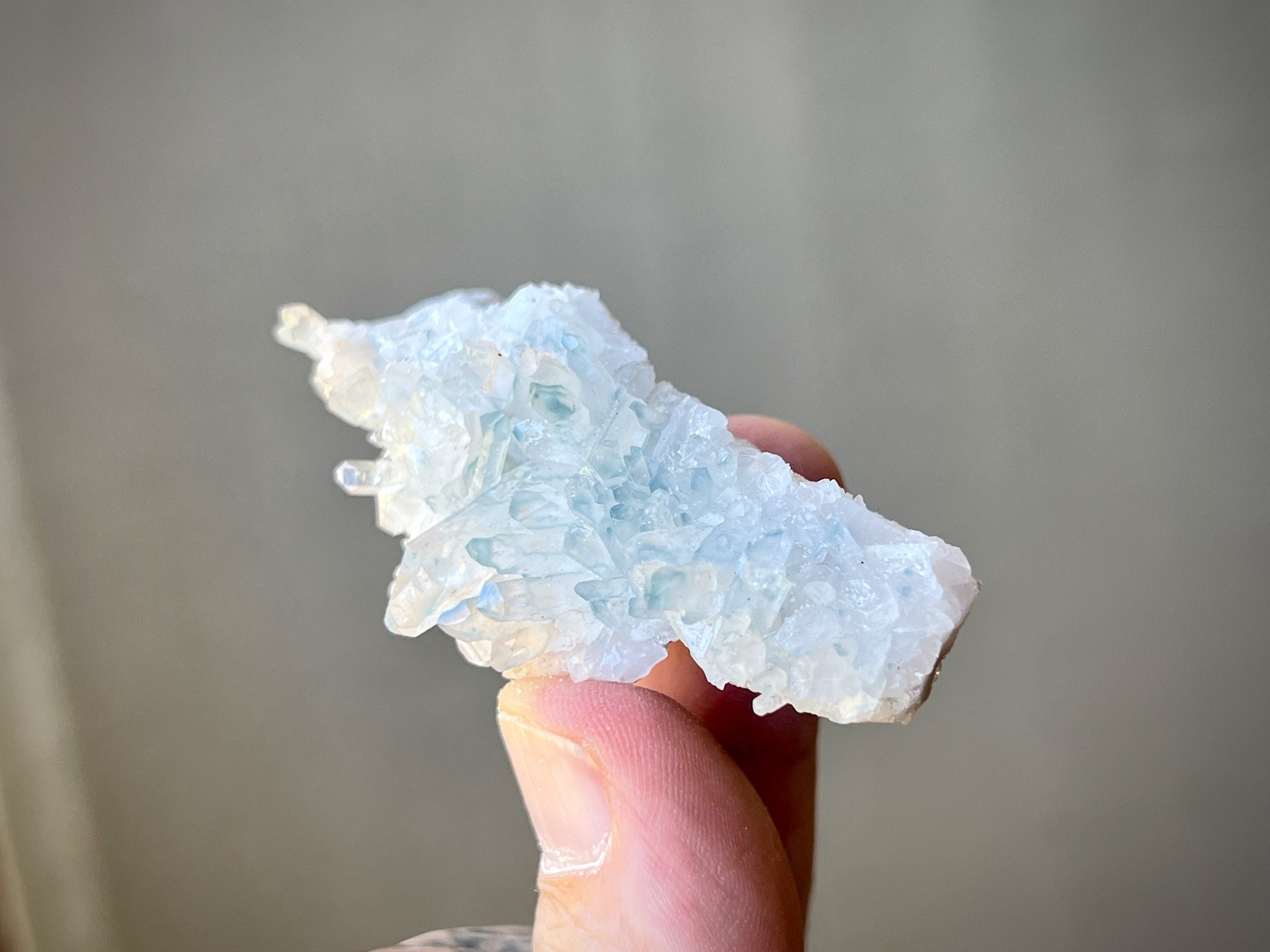 Blue Dragon Lithium Quartz with Vibrant Blue Inclusions, New Find ...