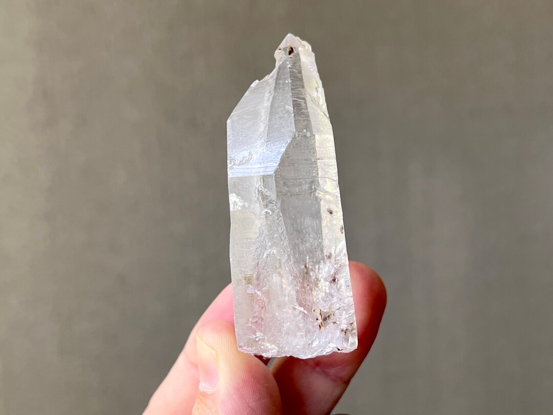 Dissolution Quartz With Growth Interference, GIQ Hydrothermally Etched ...