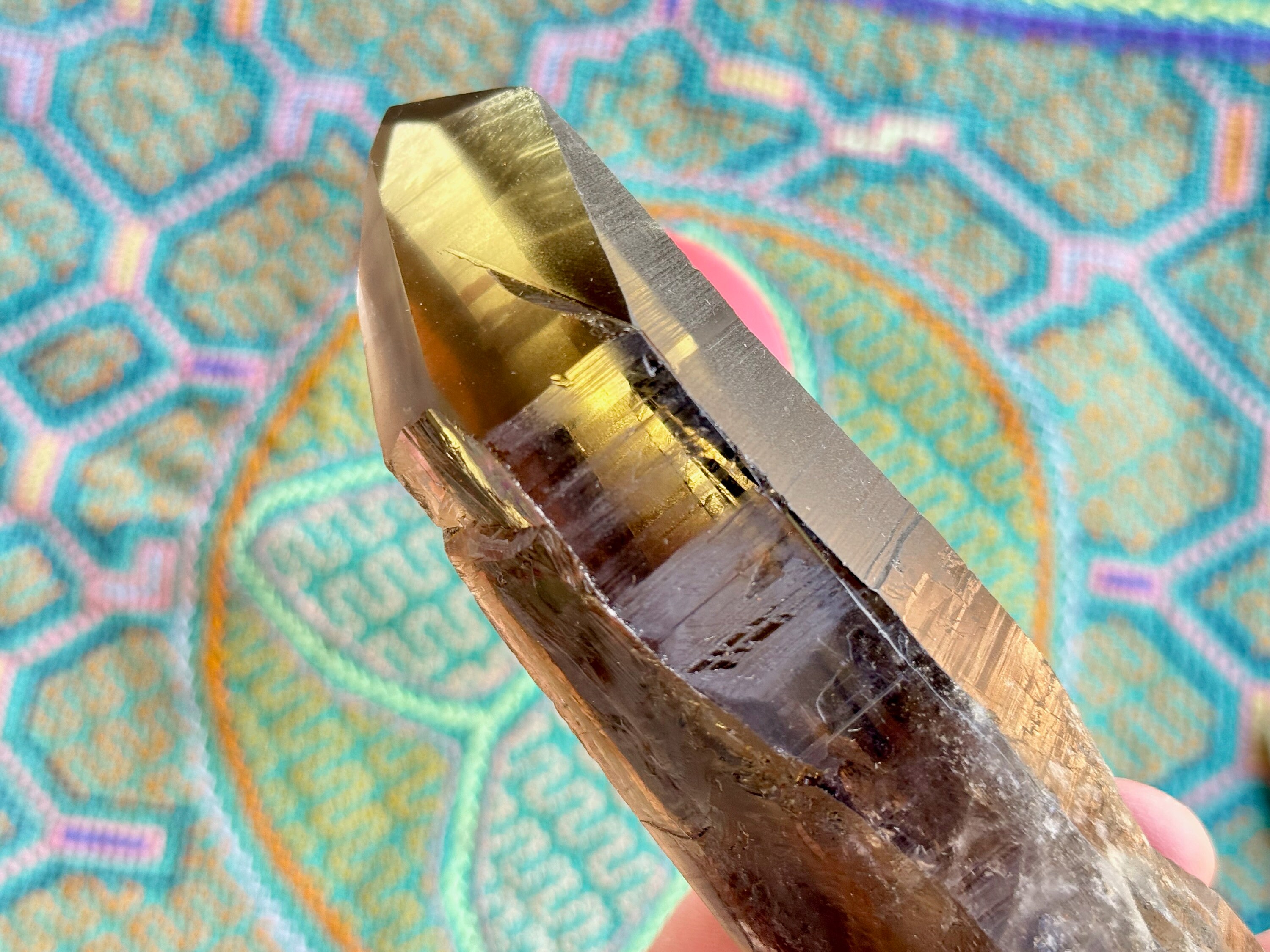 Shadow Healer Lemurian Quartz, New Find, Smoky Black Citrine Lemurian ...