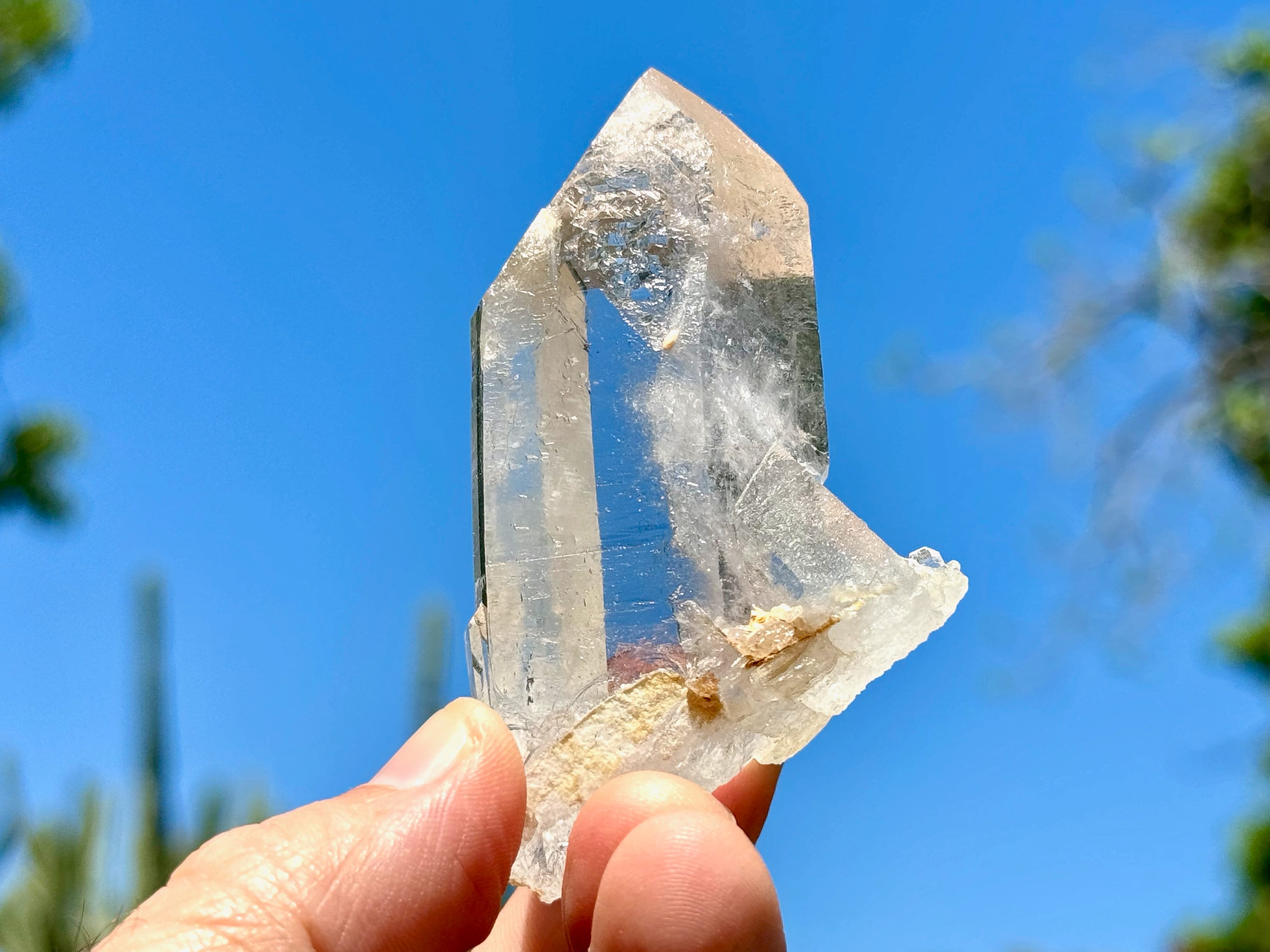 Starbrary Quartz, Channeling Formation with Penetrator, Water Clear ...